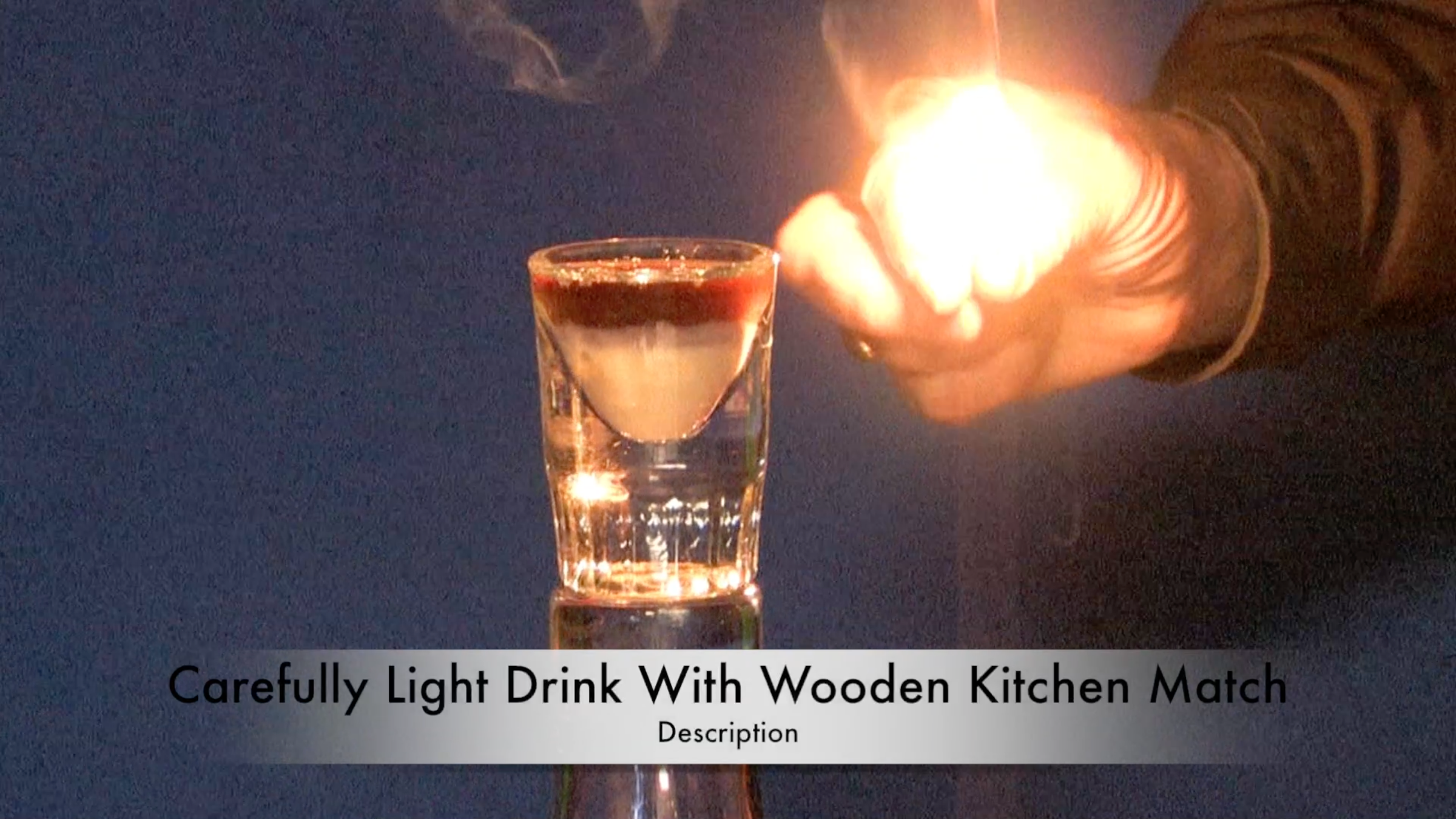 Tequila Flame Shots