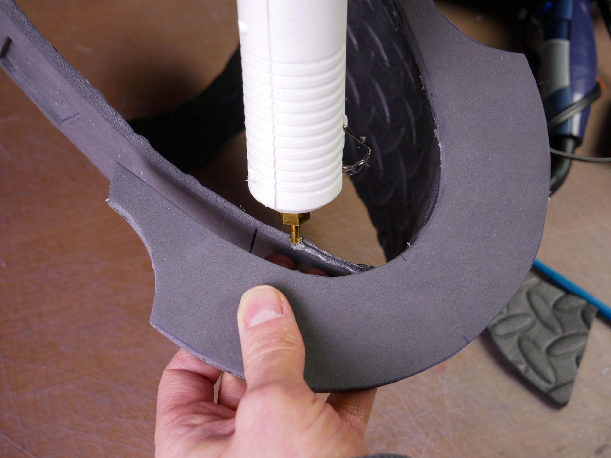 DIY Steampunk Shoulder Armor / Foam Armor Template : 41 Steps (with ...