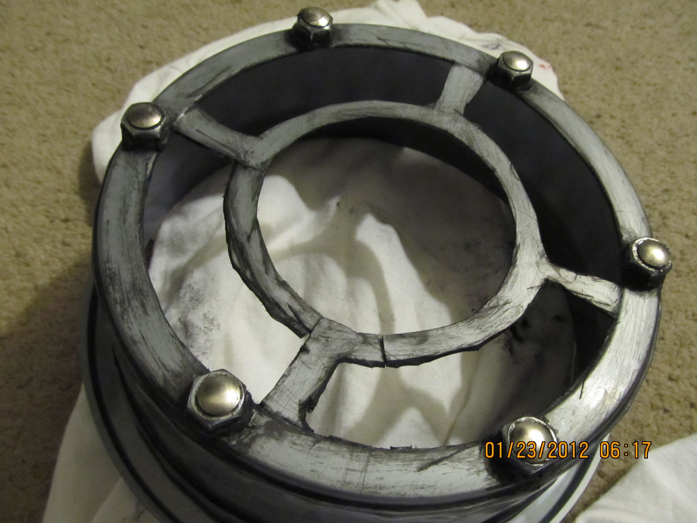 How To: Big Sister, Bioshock 2 Helmet/Lamp : 14 Steps (with Pictures ...