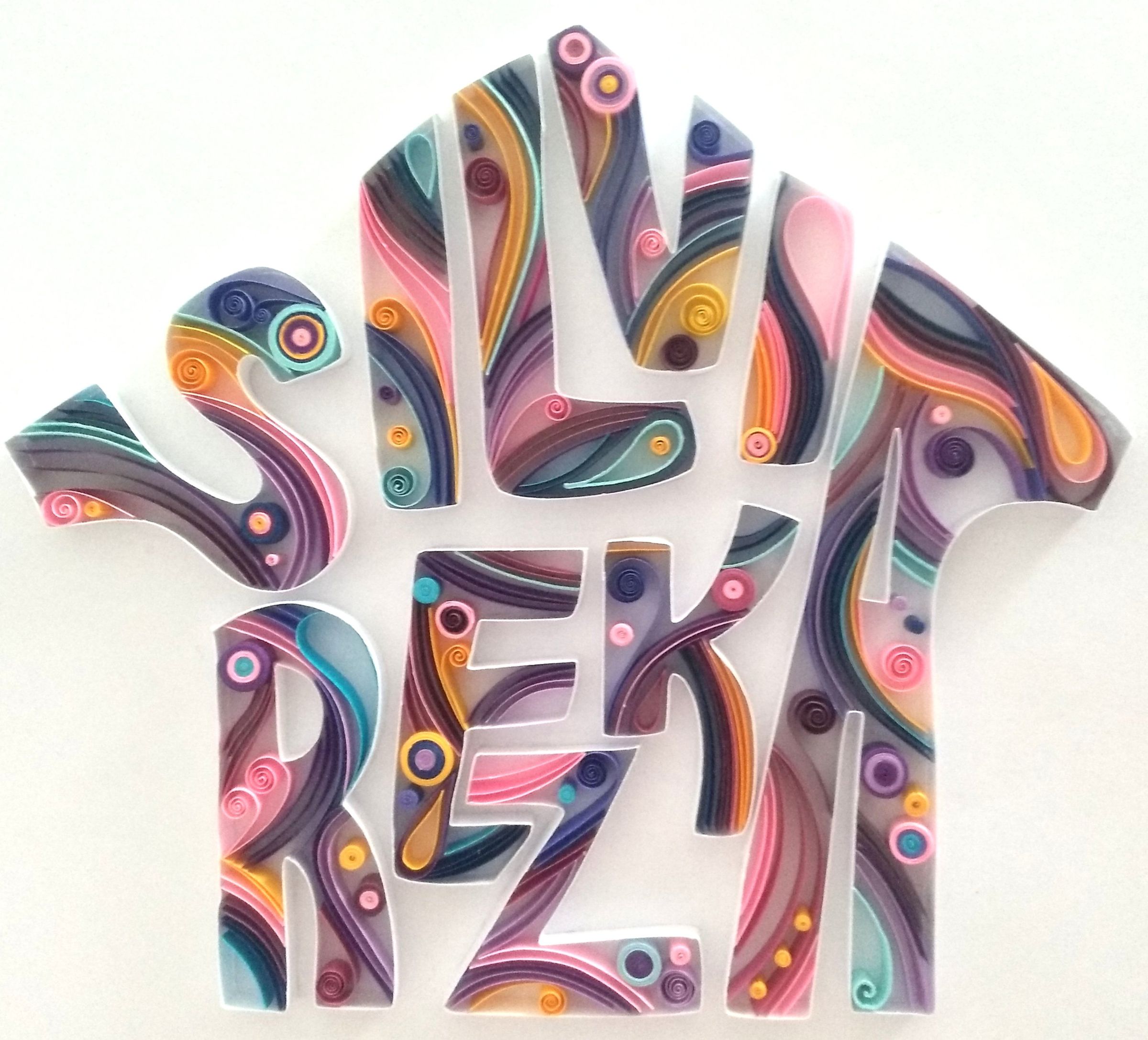 Quilling Names Tutorial