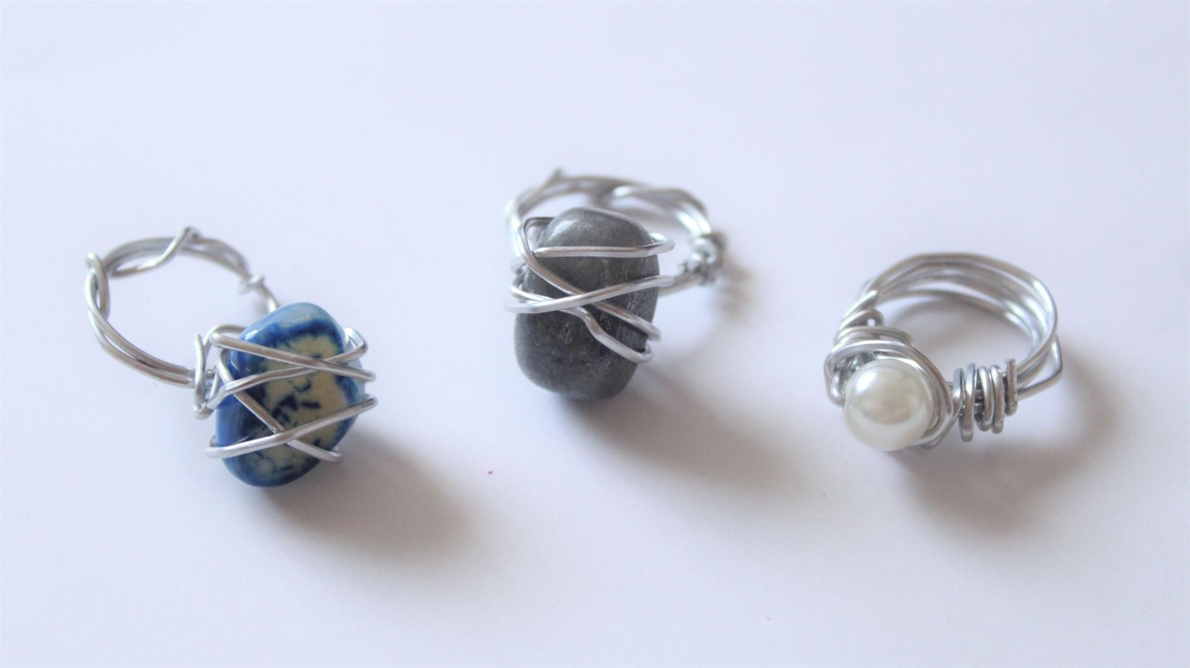DIY Wire-Wrapped Gem Stone Rings : 6 Steps (with Pictures) - Instructables