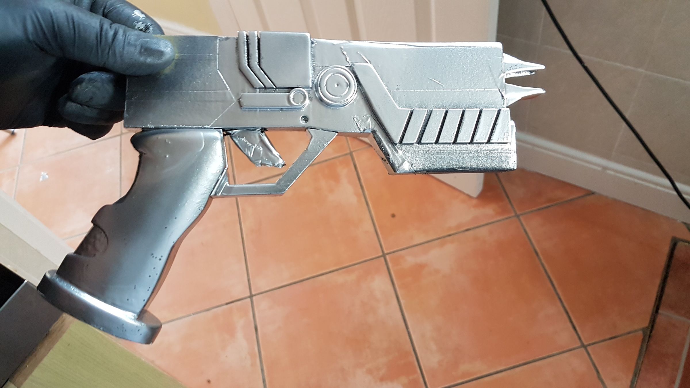Paralyzer Blaster (Metroid) Mould and Cast : 4 Steps (with Pictures ...