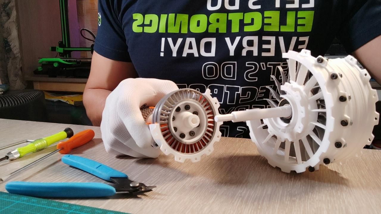 Do Jet Engine Yourself (spinning Version) : 6 Steps (with Pictures ...