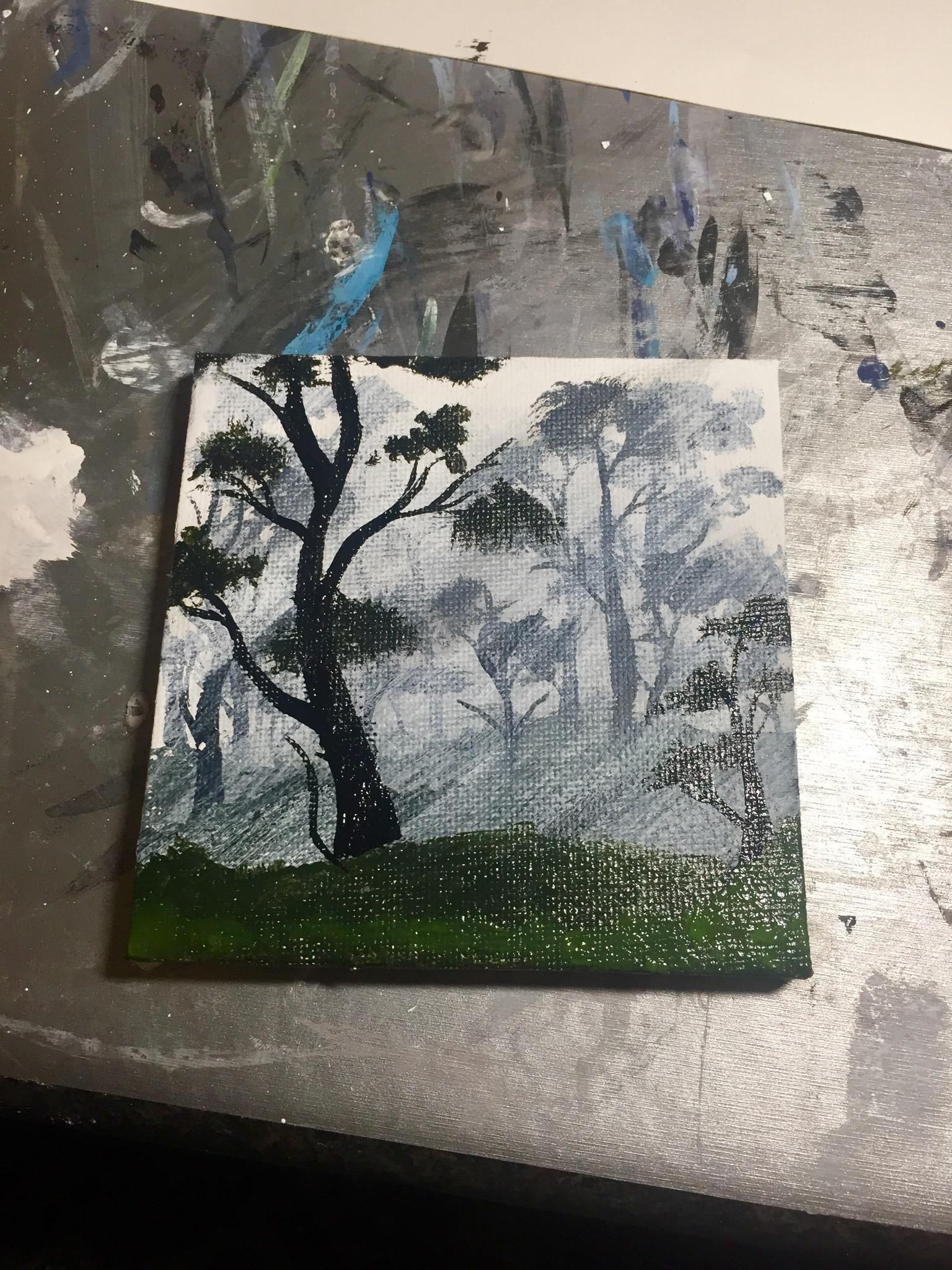 Foggy Forest Painting Technique : 7 Steps (with Pictures) - Instructables