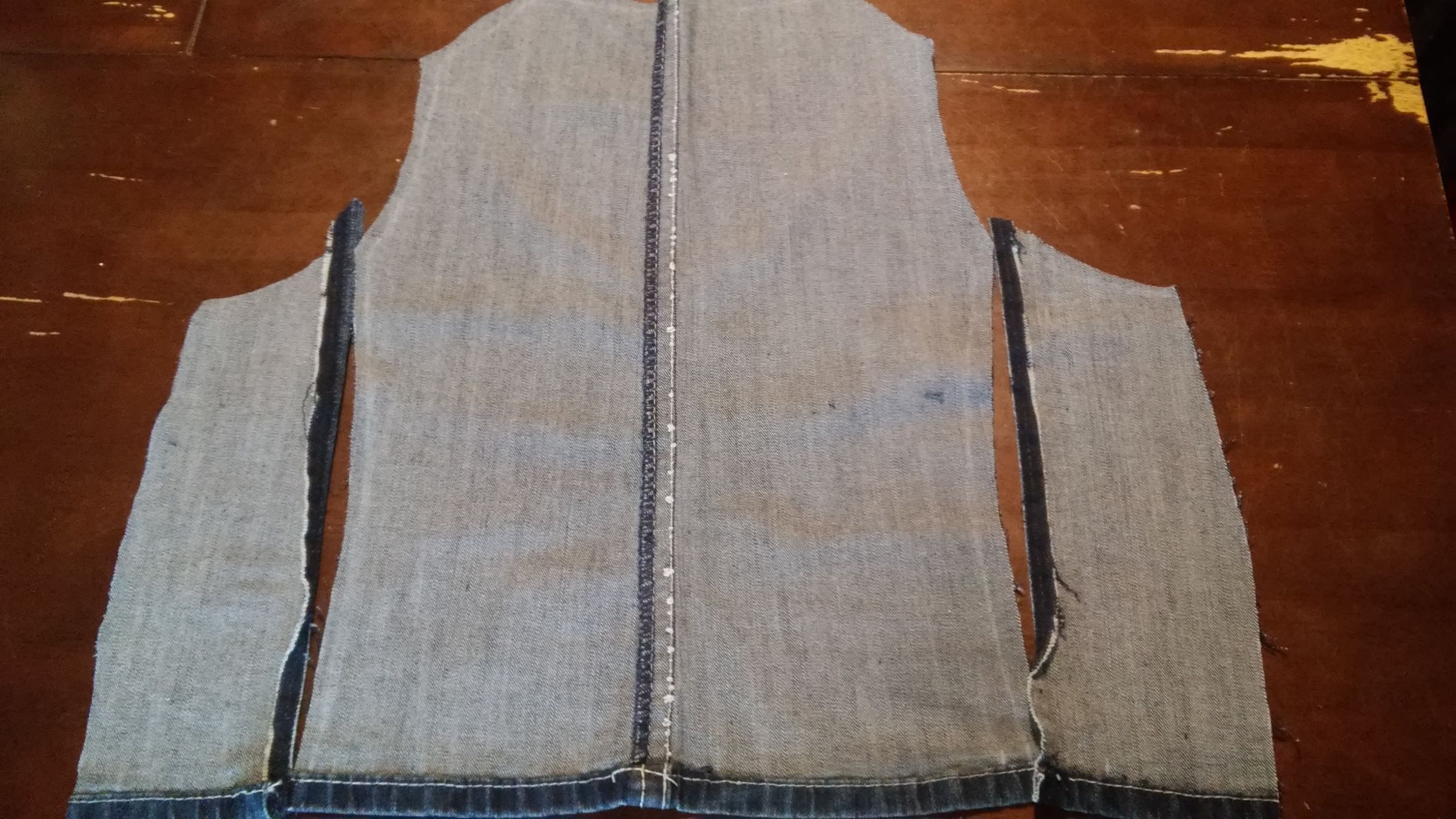 TRANSFORM Old Jeans Into a VEST! : 9 Steps (with Pictures) - Instructables