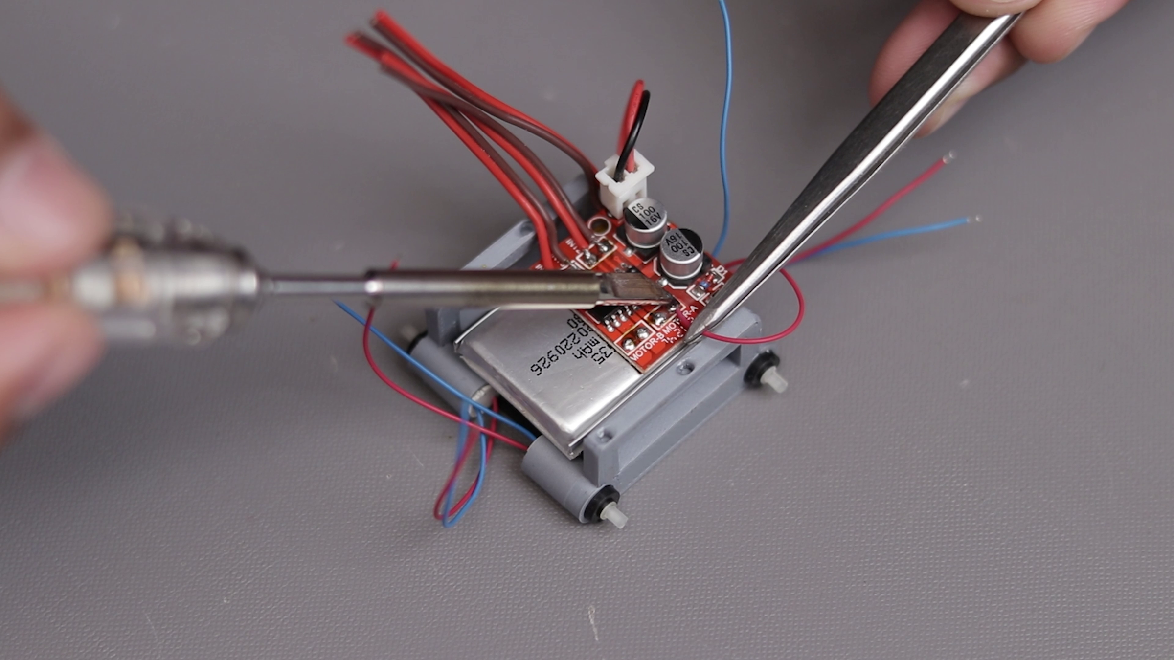 DIY Smartphone-Controlled Tiny Car With Live Camera Feed : 8 Steps ...