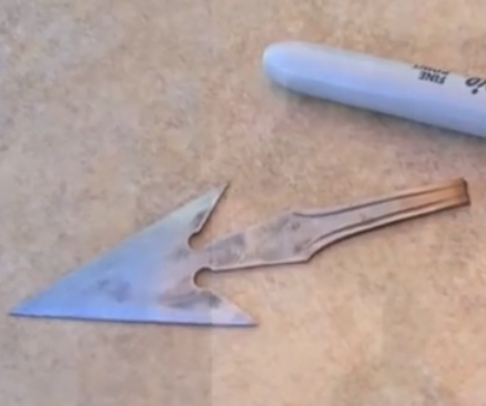 HOW TO MAKE AN ARROWHEAD OUT OF a SPOON!!! - Instructables