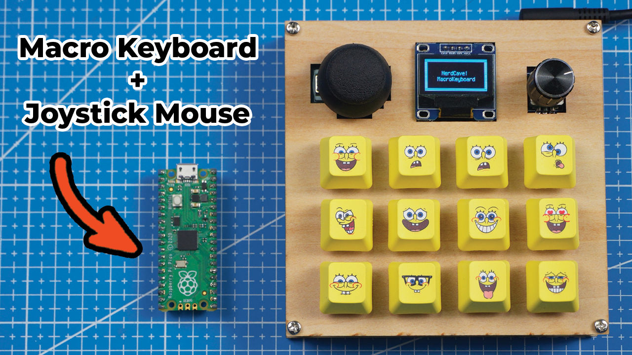 DIY Macro Keyboard With Joystick Mouse : 7 Steps - Instructables
