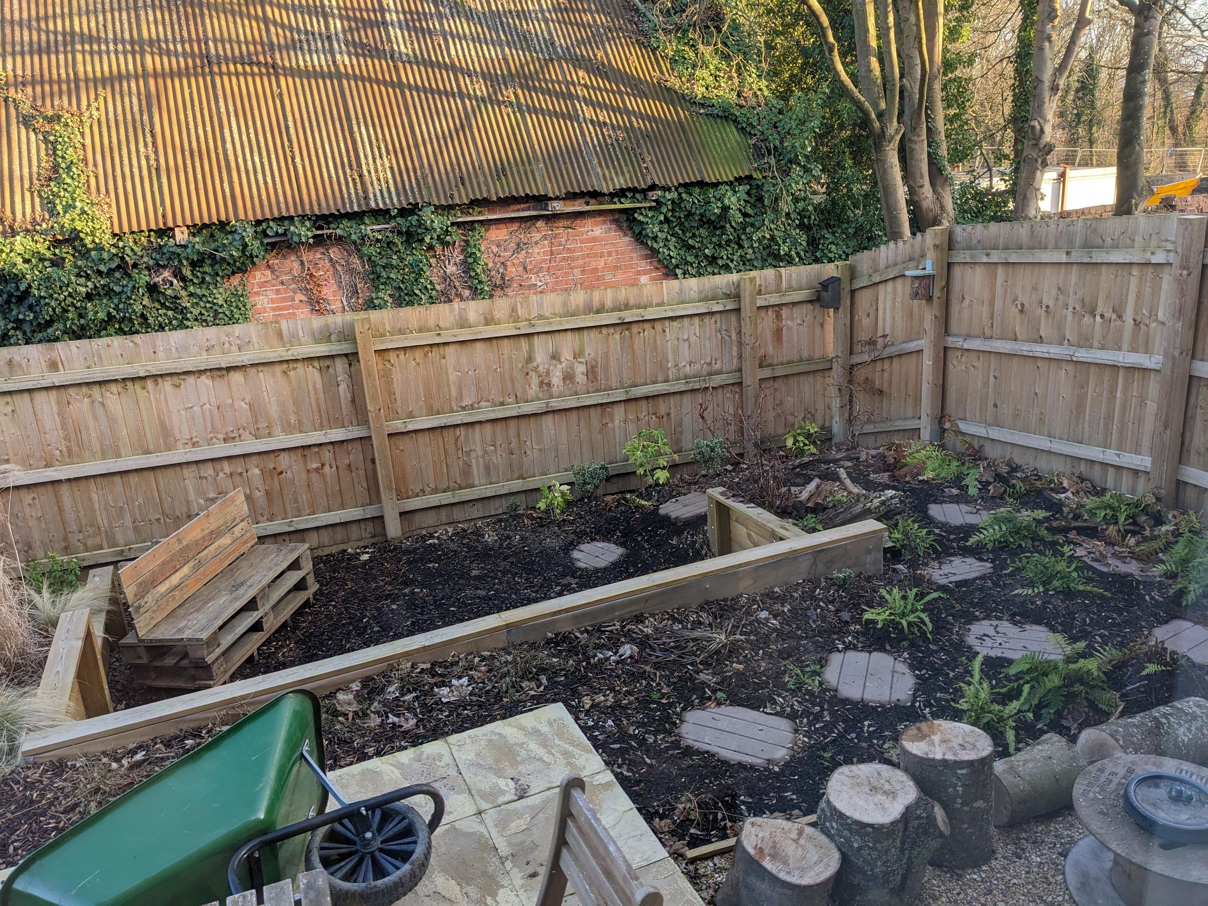 Creating a Beautiful Tiered Garden From a Boring New Build Slope : 8 ...