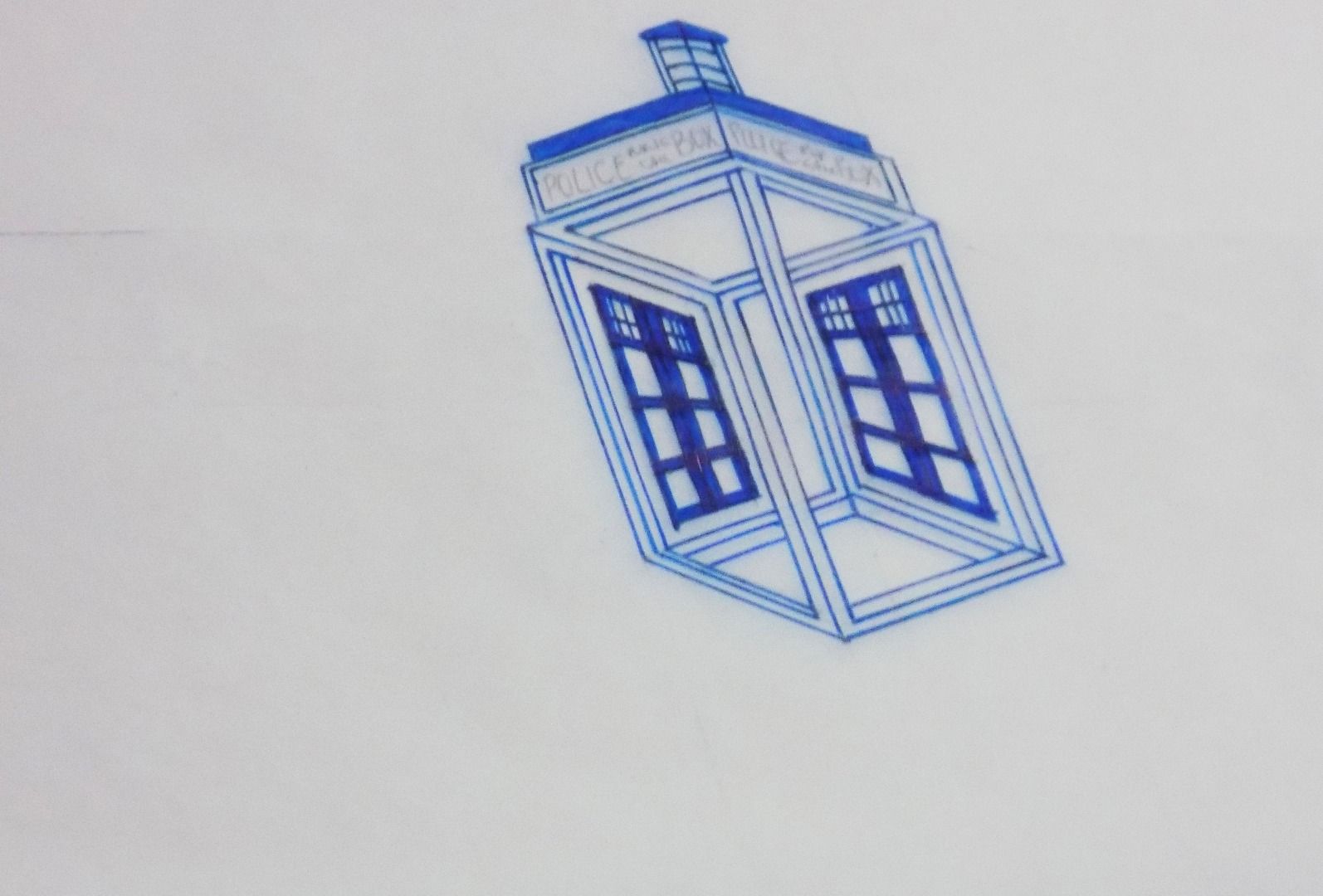 Draw an Impossible Tardis : 10 Steps (with Pictures) - Instructables