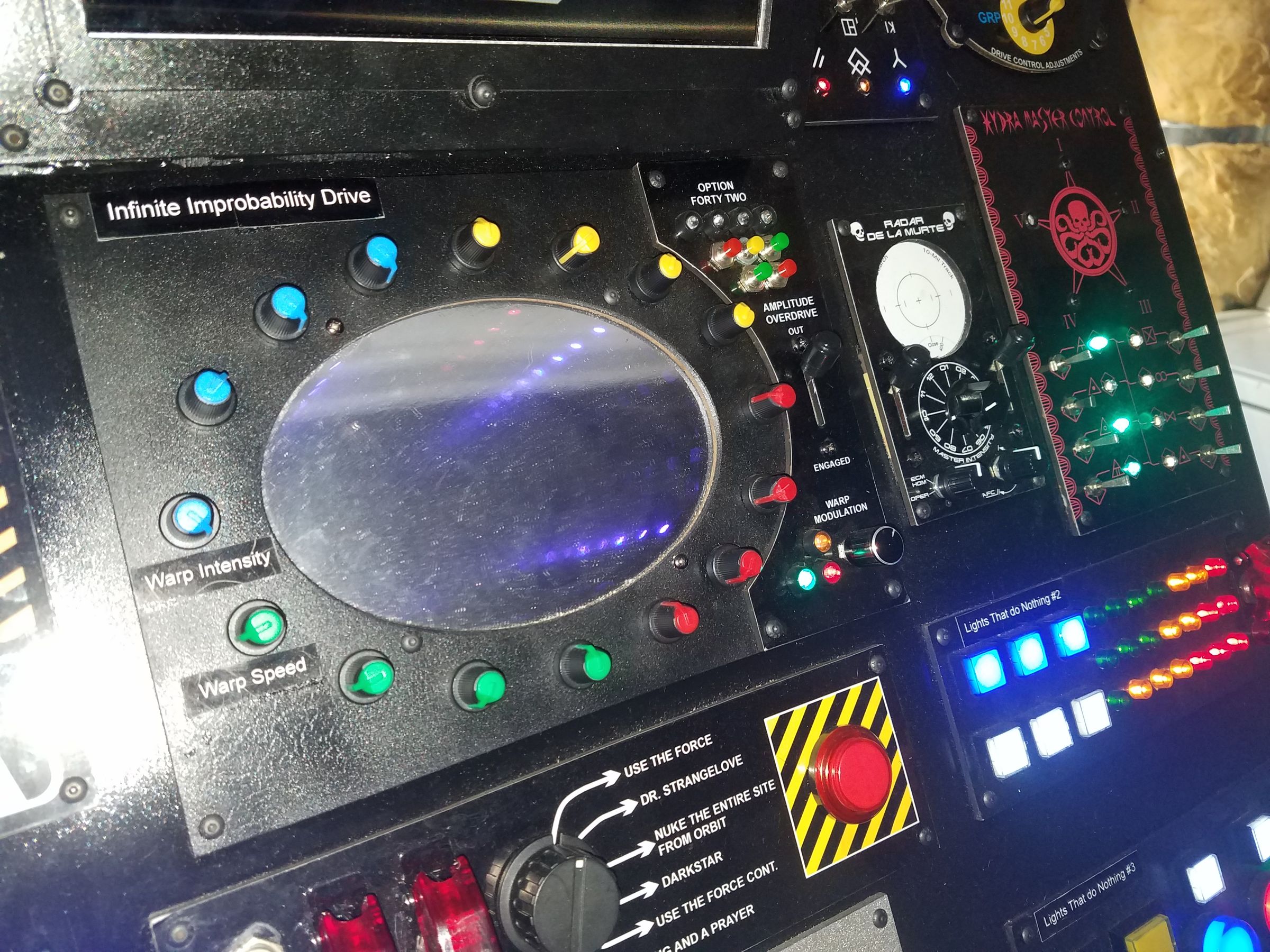 Rocket Ship Control Panel