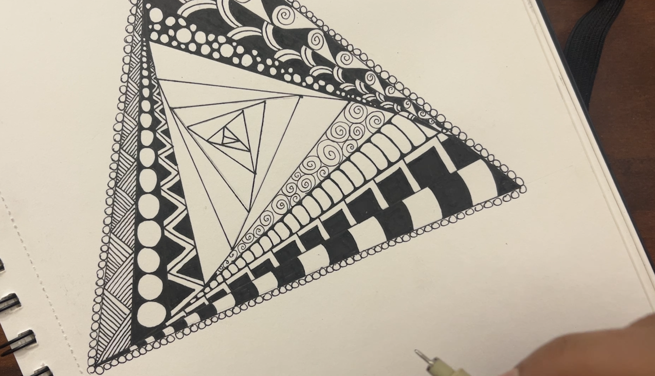 21 Mind Relaxing Zentangle Patterns, How to Draw Tutorial : 20 Steps ...