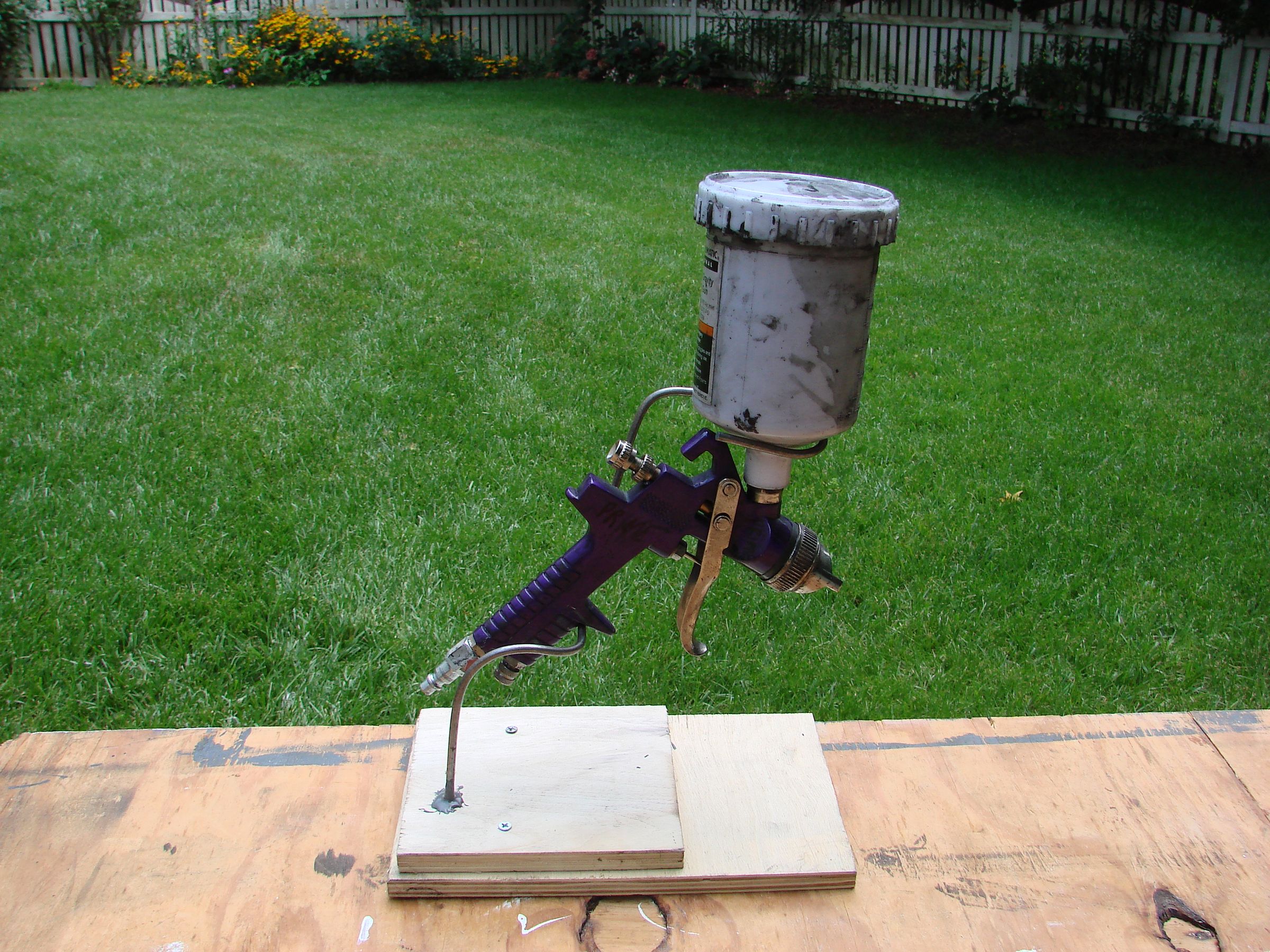Spray Gun Stand : 5 Steps (with Pictures) - Instructables