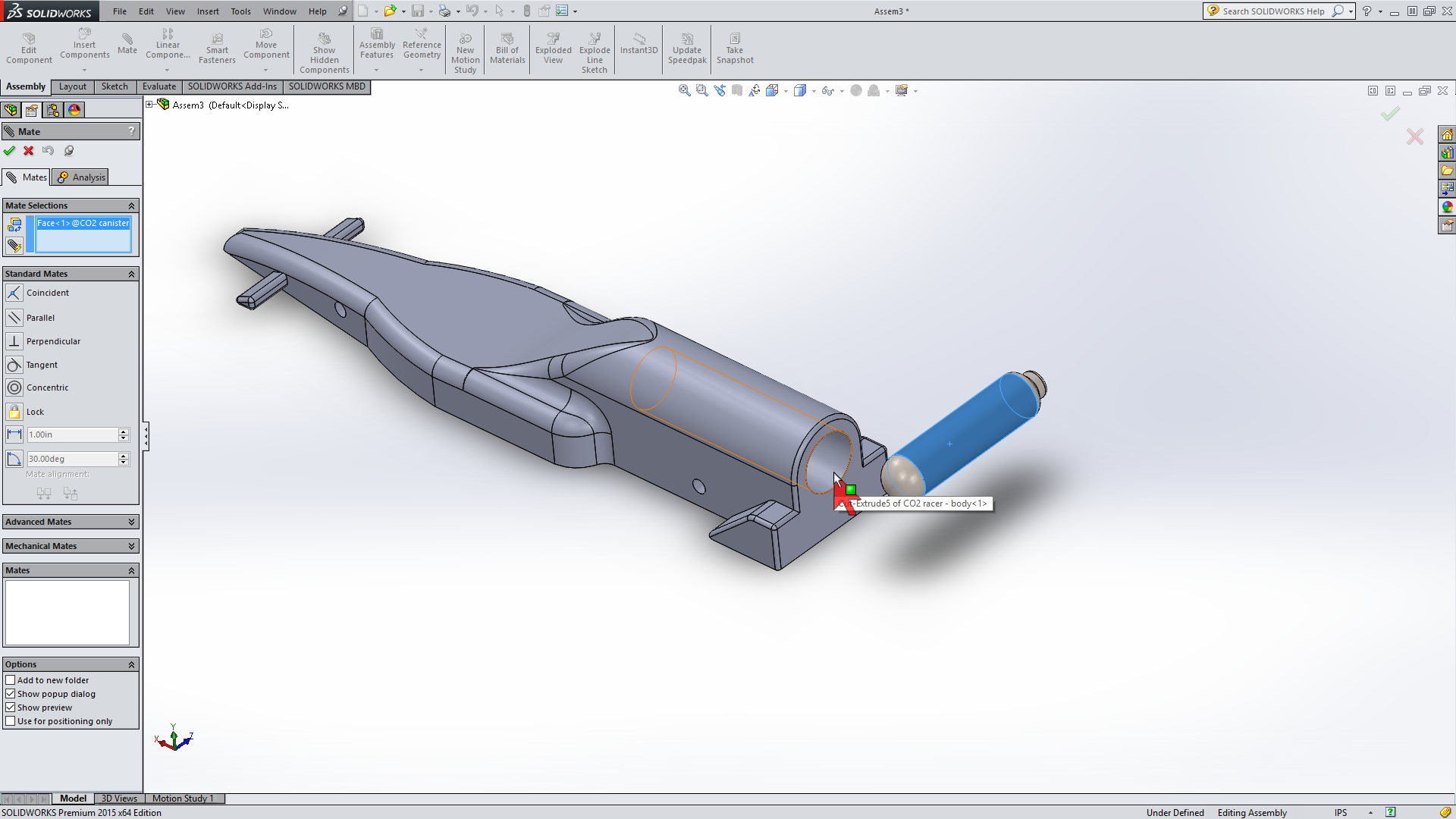 Solidworks Tutorial: CO2 Racer : 32 Steps - Instructables
