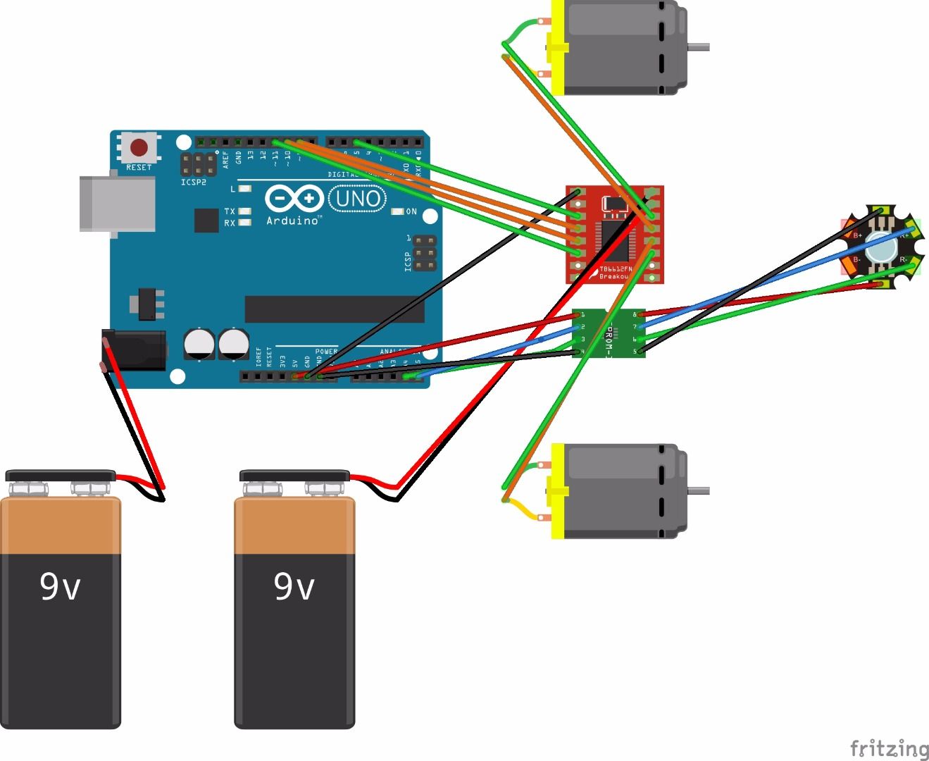 How to Make an Artbot: Colour Sensing, Drawing Arduino Robots Making Generative Art : 3 Steps ...