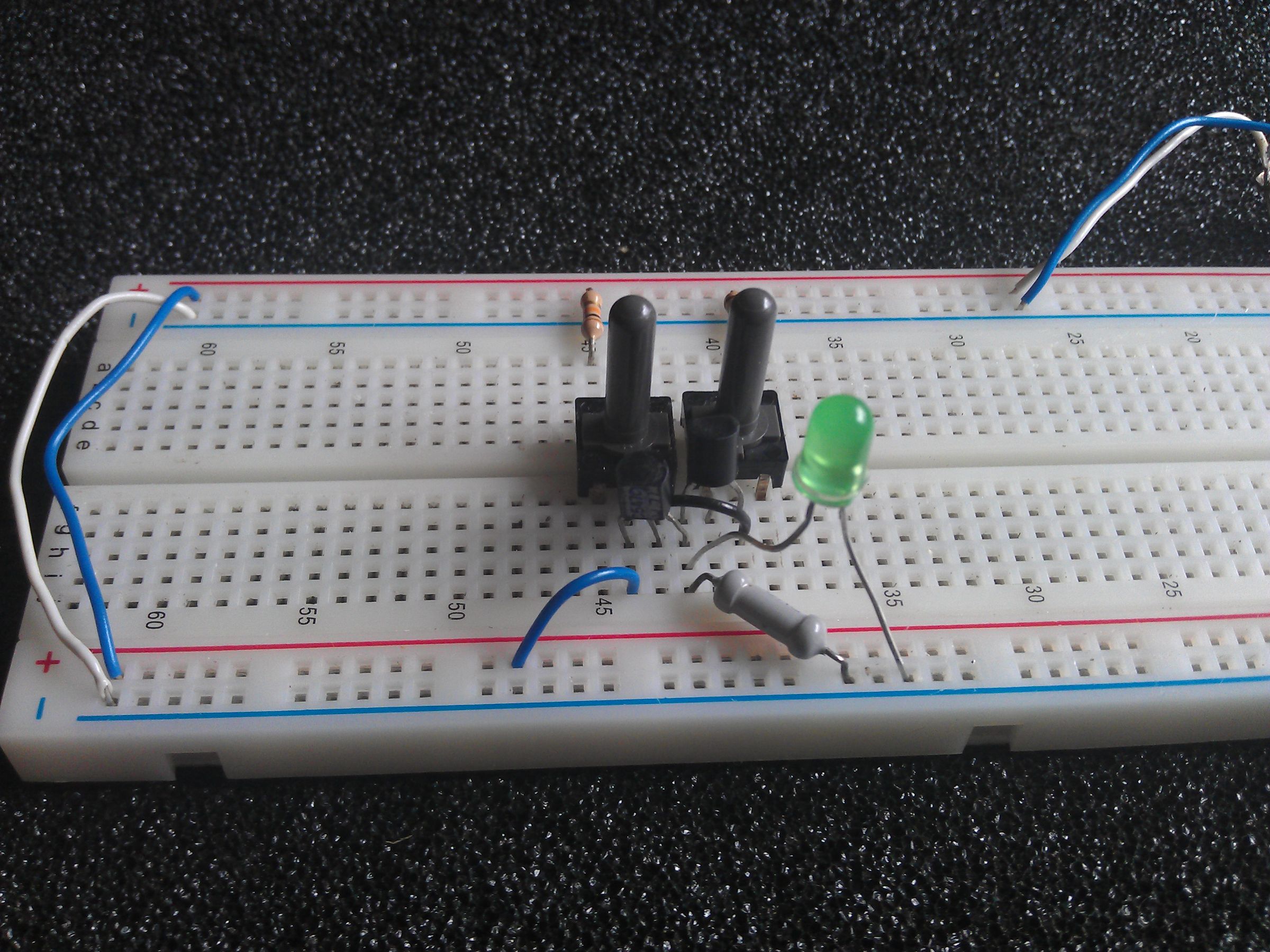 Logic Gates With NPN Transistors : 15 Steps - Instructables