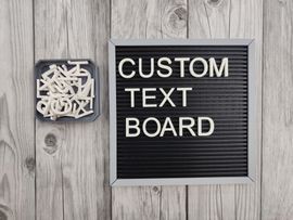 Customizable 3D Printed Text Board and Name Plate: Design, Print, and ...