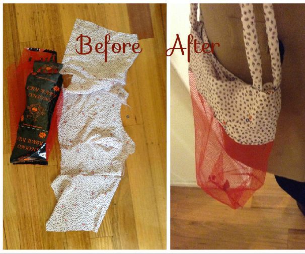 Onion Bag Shopping Tote : 9 Steps (with Pictures) - Instructables