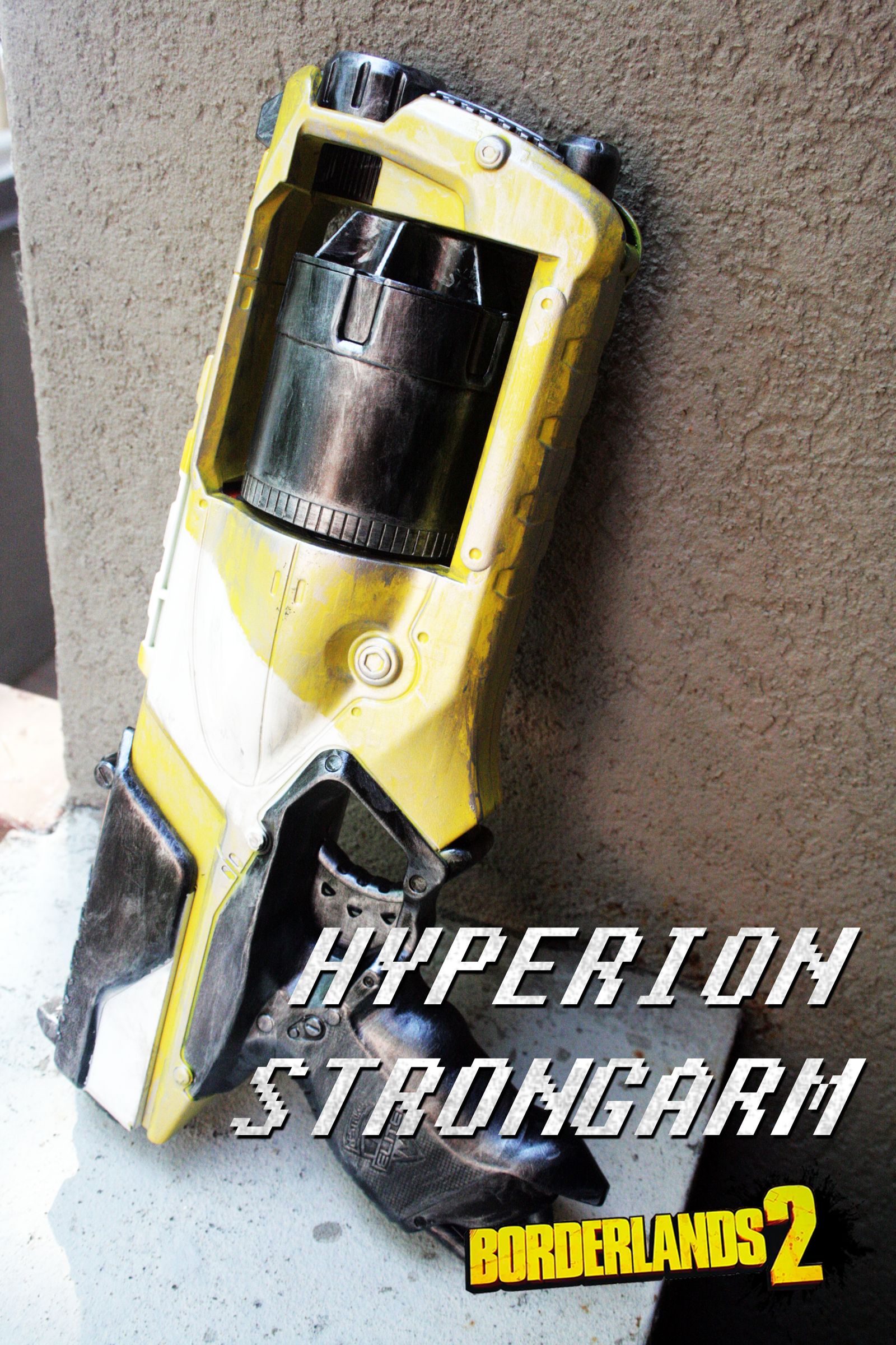 Nerf Strongarm Borderlands 2 Hyperion Gun Replica : 11 Steps (with ...