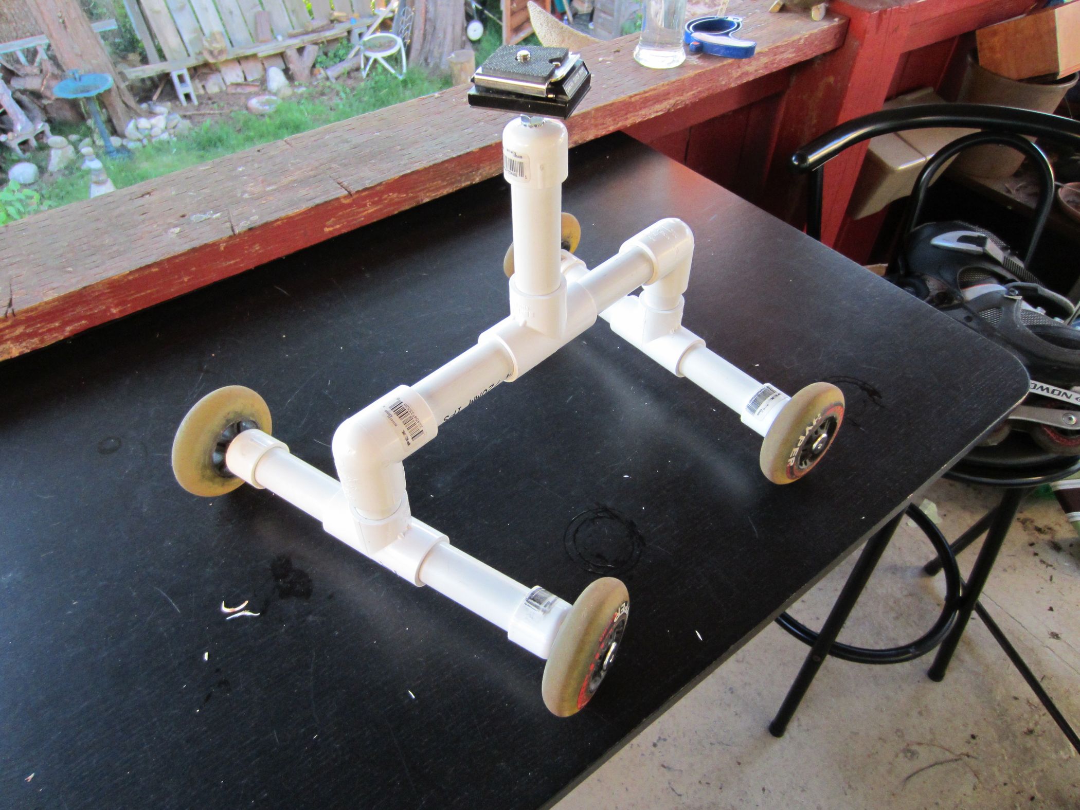 PVC Pipe Table Dolly : 5 Steps - Instructables