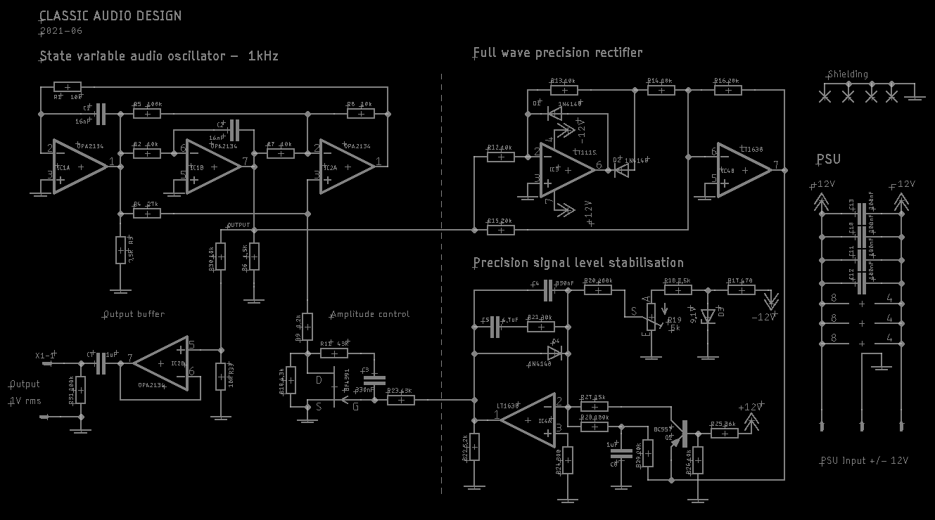 1kHz Ultra Low Distortion Oscillator Module for Arduino Projects : 4 ...
