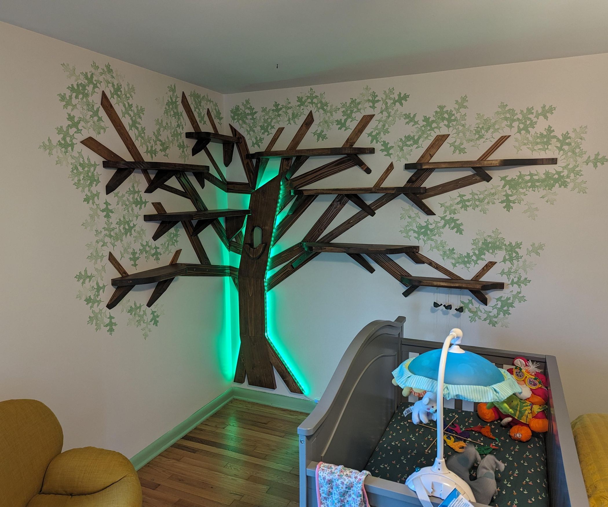 "Oak Tree" Bookshelf : 7 Steps (with Pictures) - Instructables