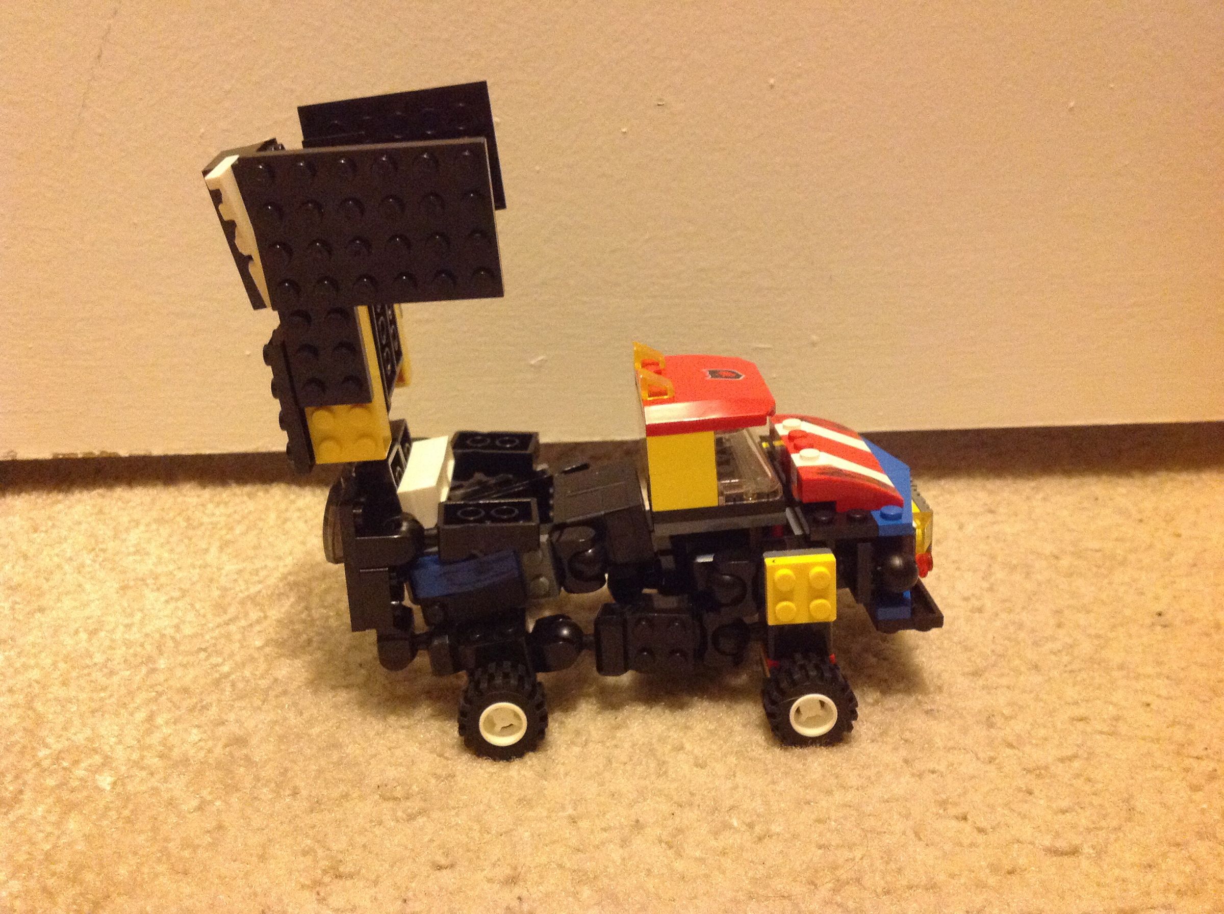 Lego Transformer. Autobot? Decepticon? Movie Version of Bulkhead? You ...