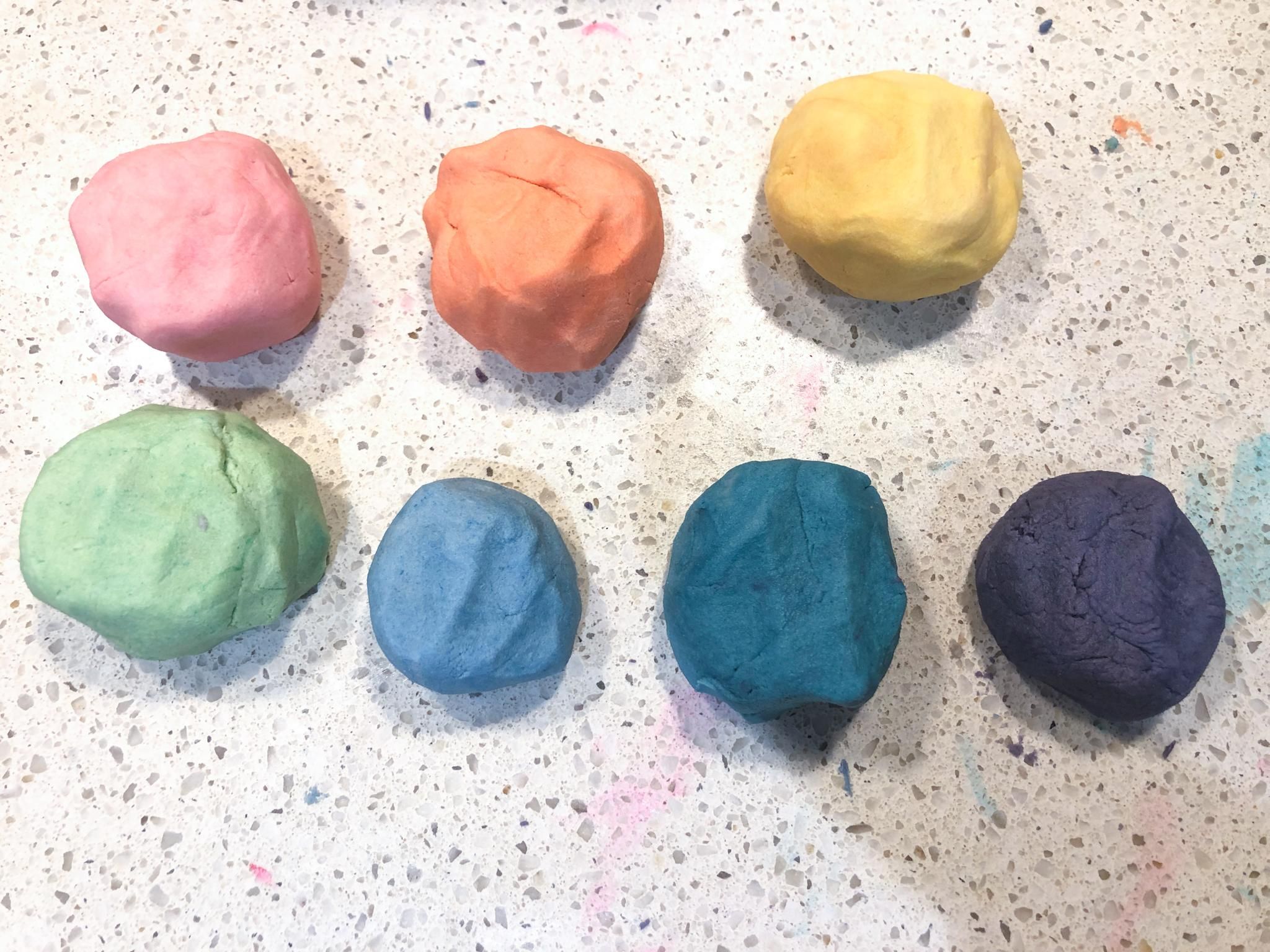 Rainbow Puff Balls With Coconut Filling : 12 Steps (with Pictures ...