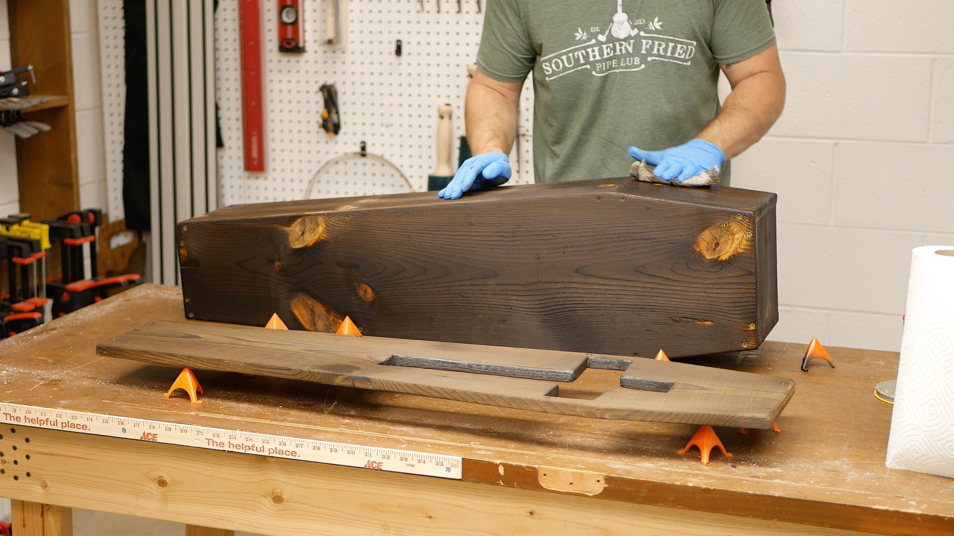 How to Build a Coffin (DIY Halloween Decorations / Crafts) : 6 Steps ...