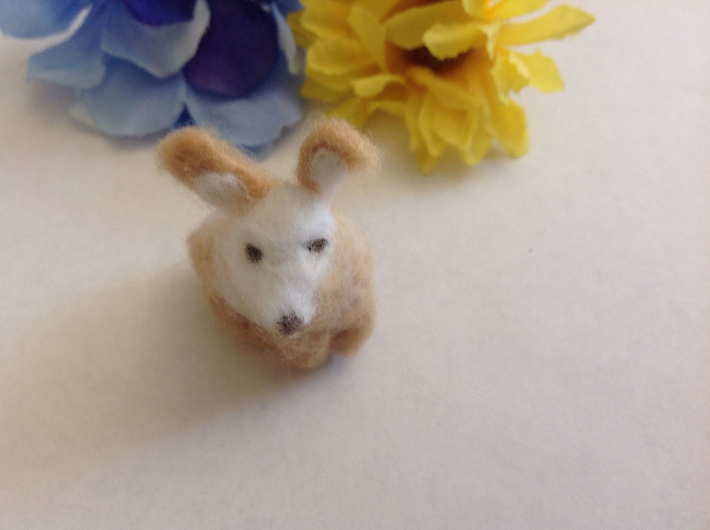 Needle Felted Bunny Rabbit : 3 Steps - Instructables