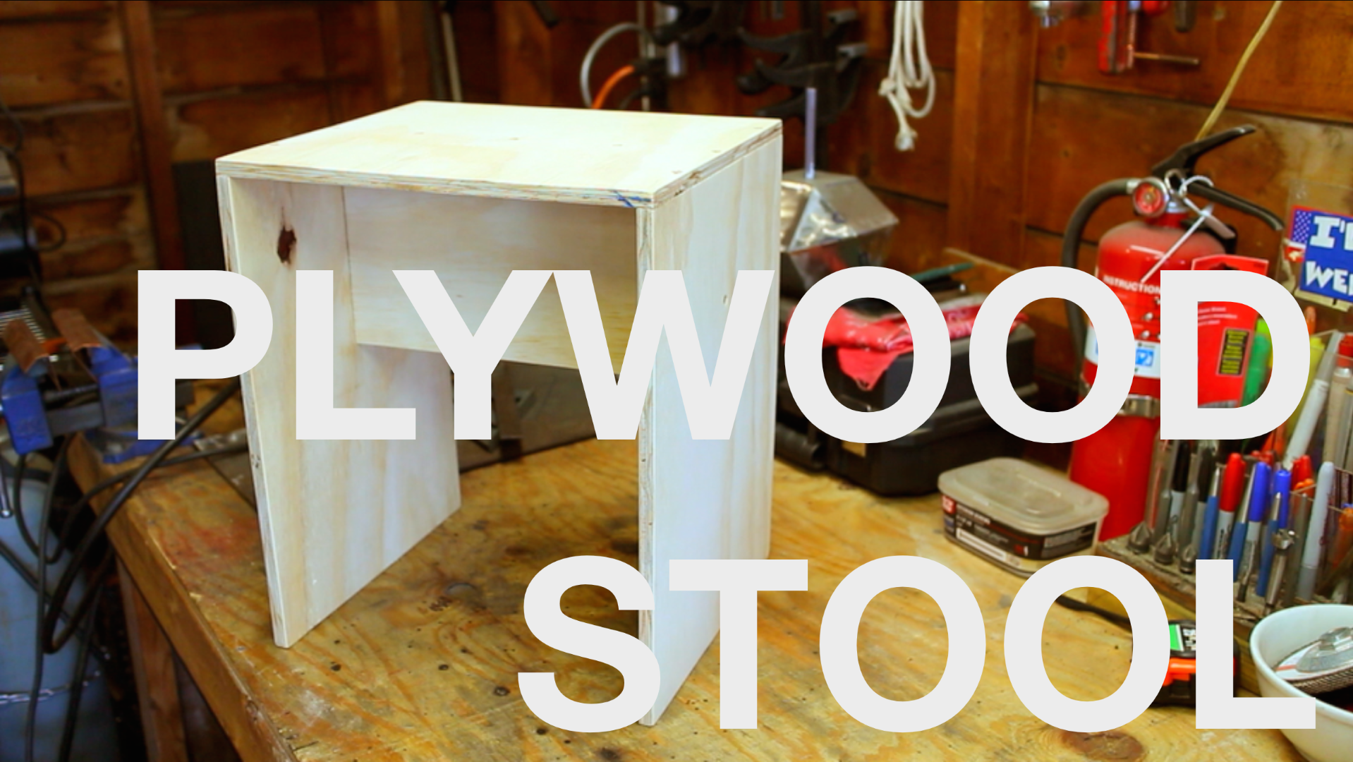 Simple Plywood Stool : 8 Steps - Instructables