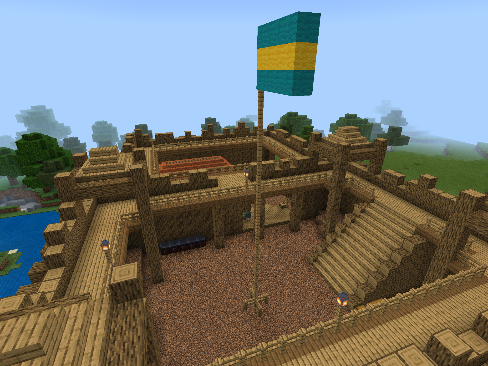 Minecraft - Atlas Class Duel Frigate : 6 Steps - Instructables