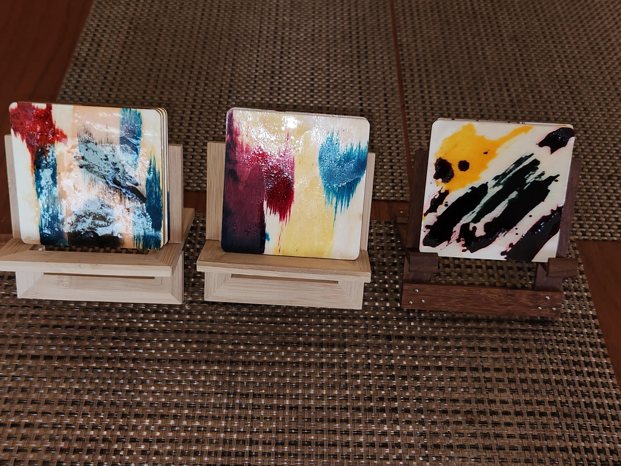 Making Wooden Dyed Epoxy Coasters and for Art. : 5 Steps - Instructables