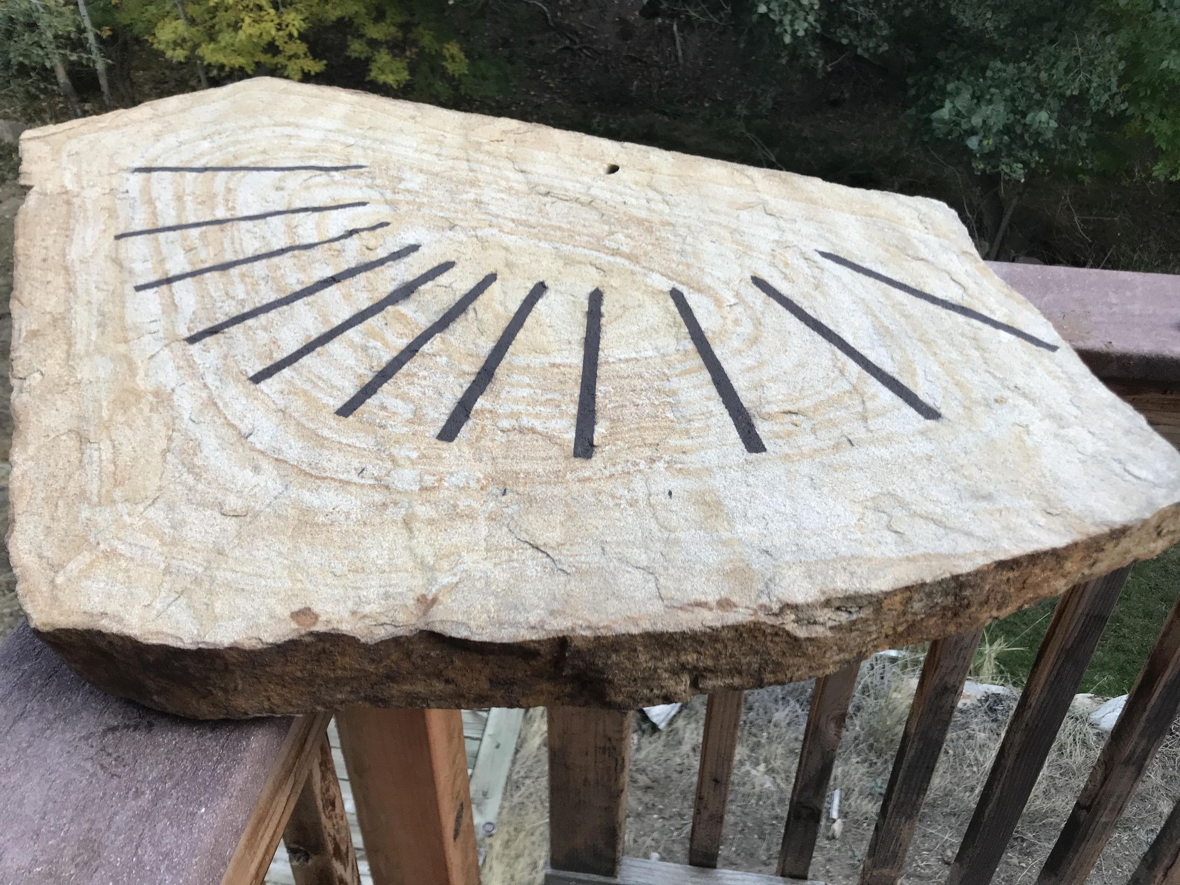 Sundial Rock for the Garden : 9 Steps (with Pictures) - Instructables