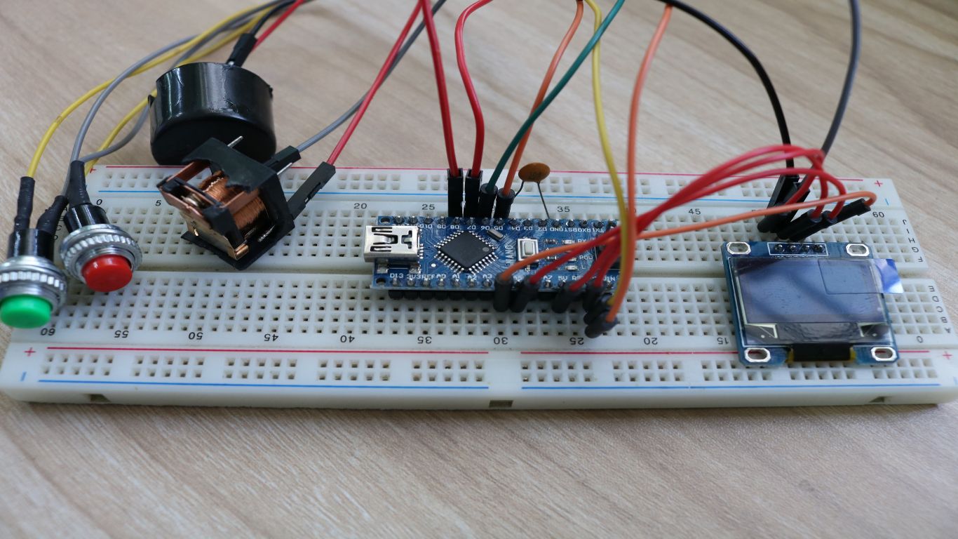 Reaction Time Meter (Visual, Audio and Touch) : 9 Steps (with Pictures ...