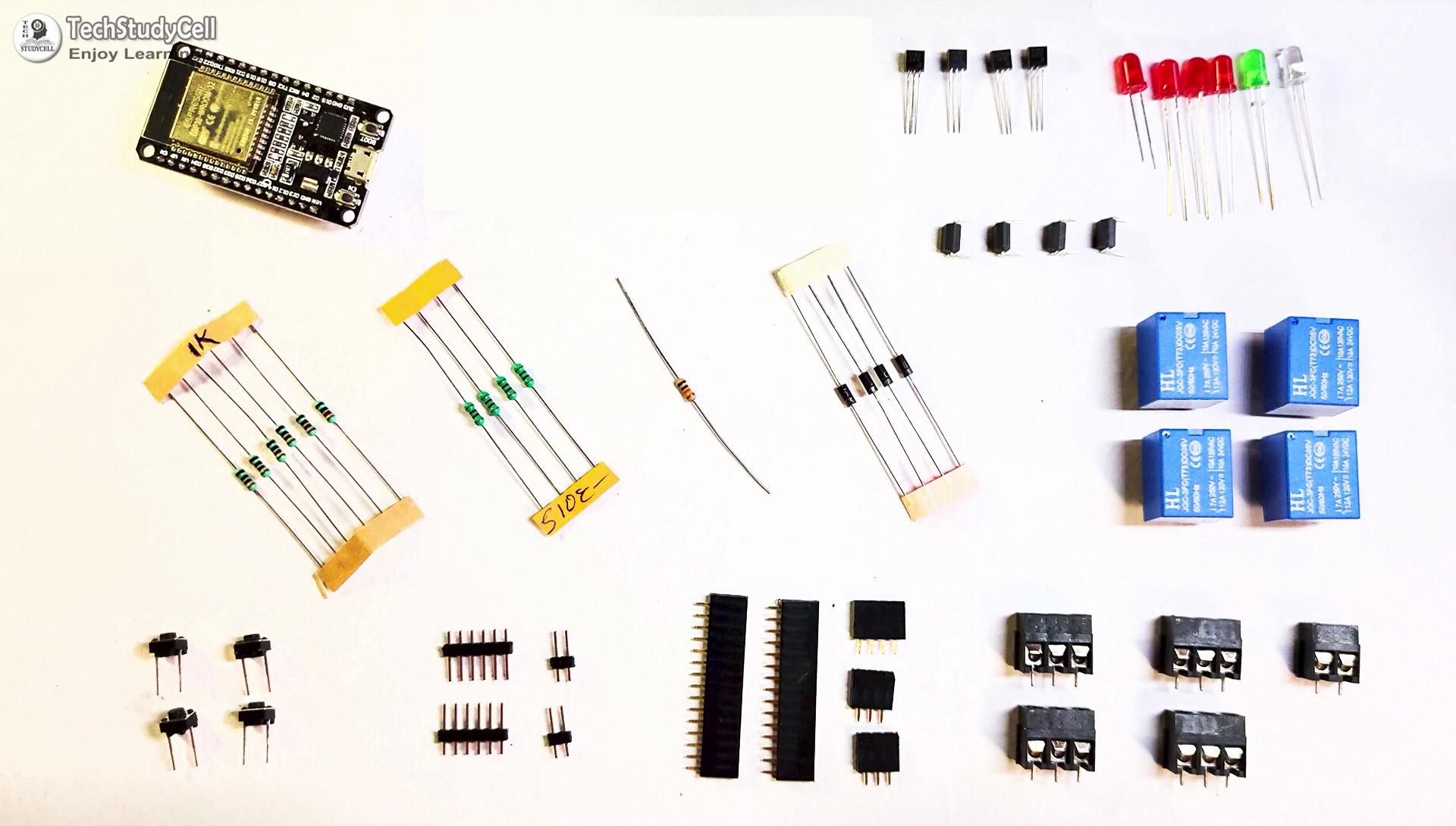 ESP32 Alexa Google Assistant Control Relays - IoT Project 2021 : 18 ...