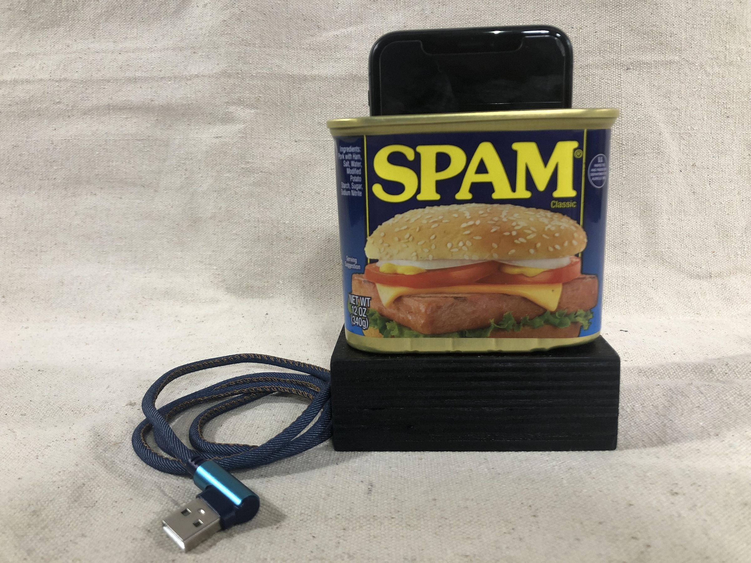 SPAM Phone Charger : 9 Steps (with Pictures) - Instructables