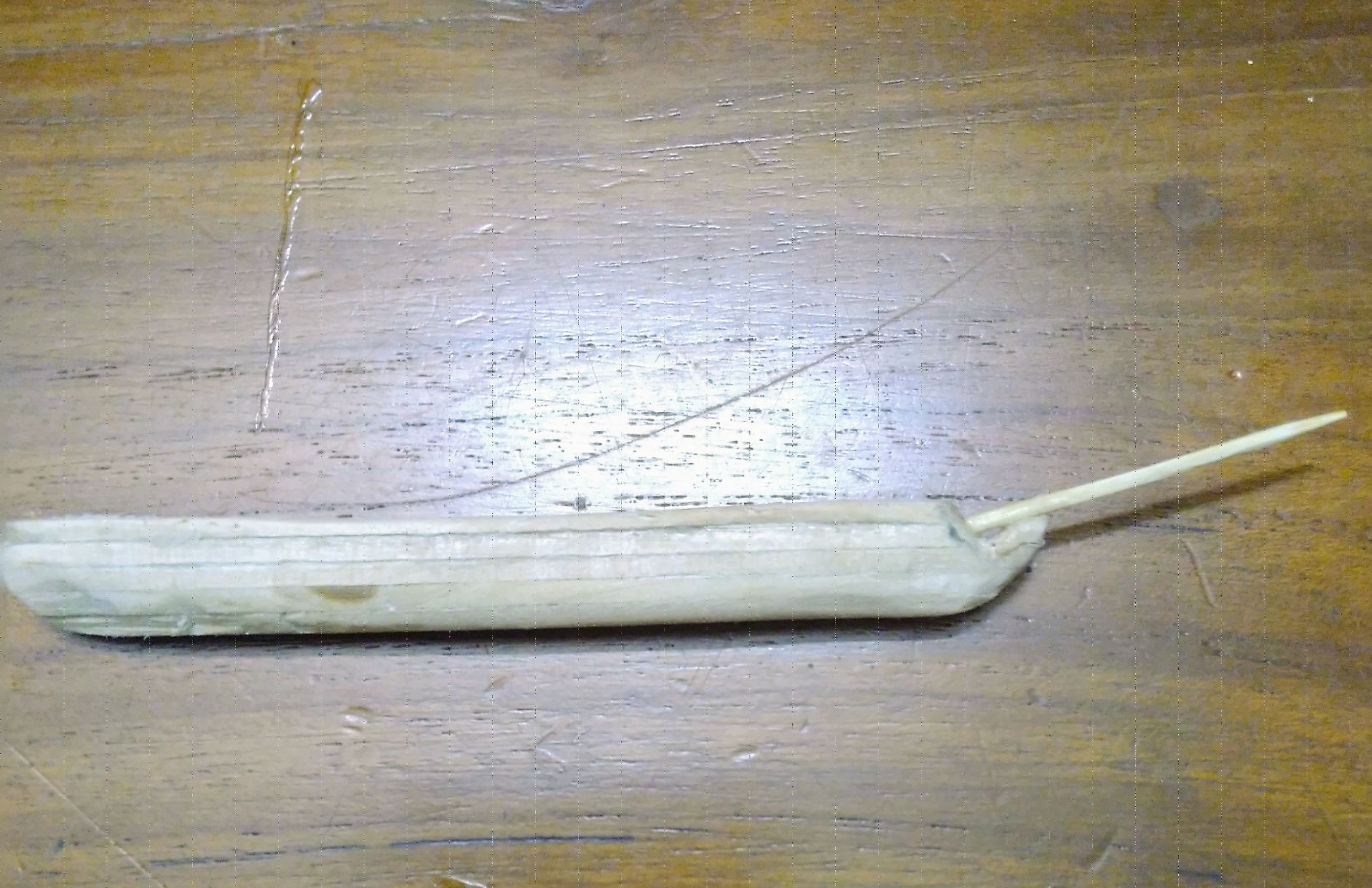 Easy , Mini Wood Sailing Ship From Popsicle Sticks : 5 Steps ...