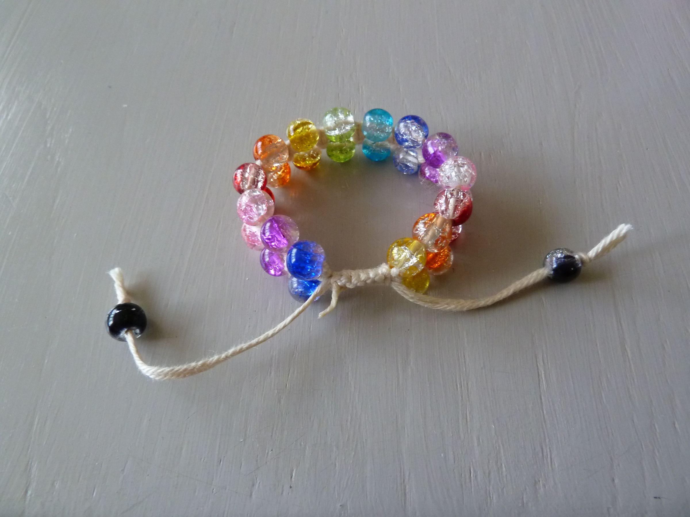 Beaded Macrame Bracelet : 11 Steps (with Pictures) - Instructables