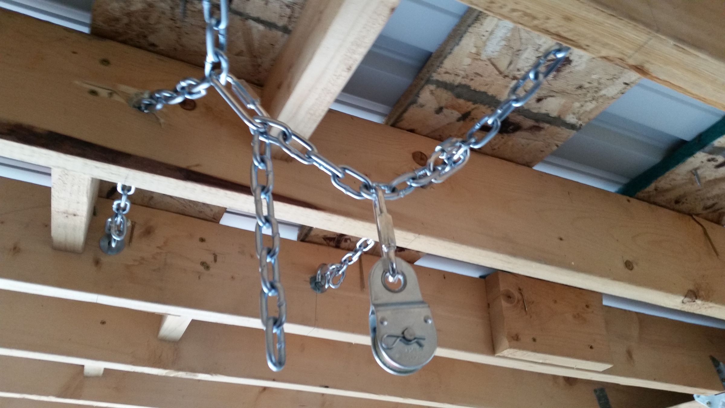 ATV Snow Plow Rafter Storage : 7 Steps (with Pictures) - Instructables
