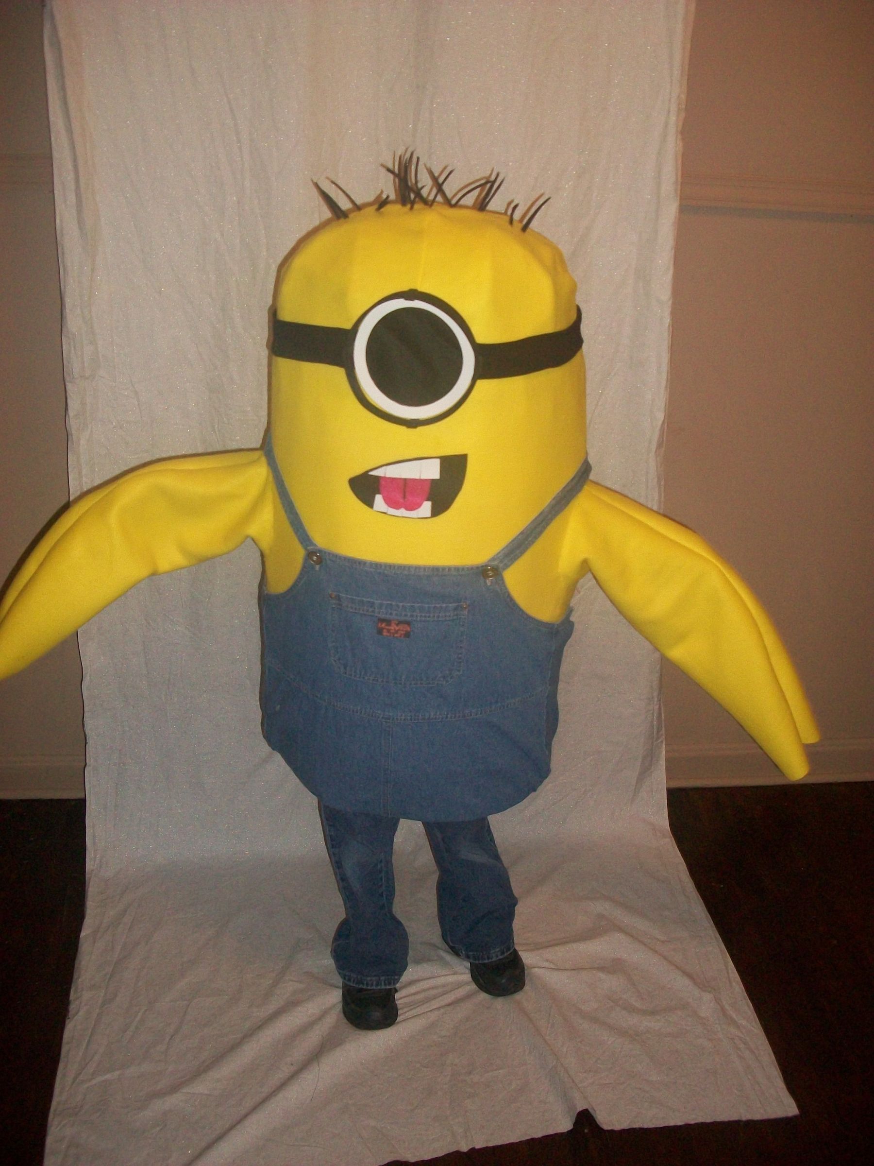 DIY Minion Halloween Mascot Costume : 7 Steps (with Pictures ...