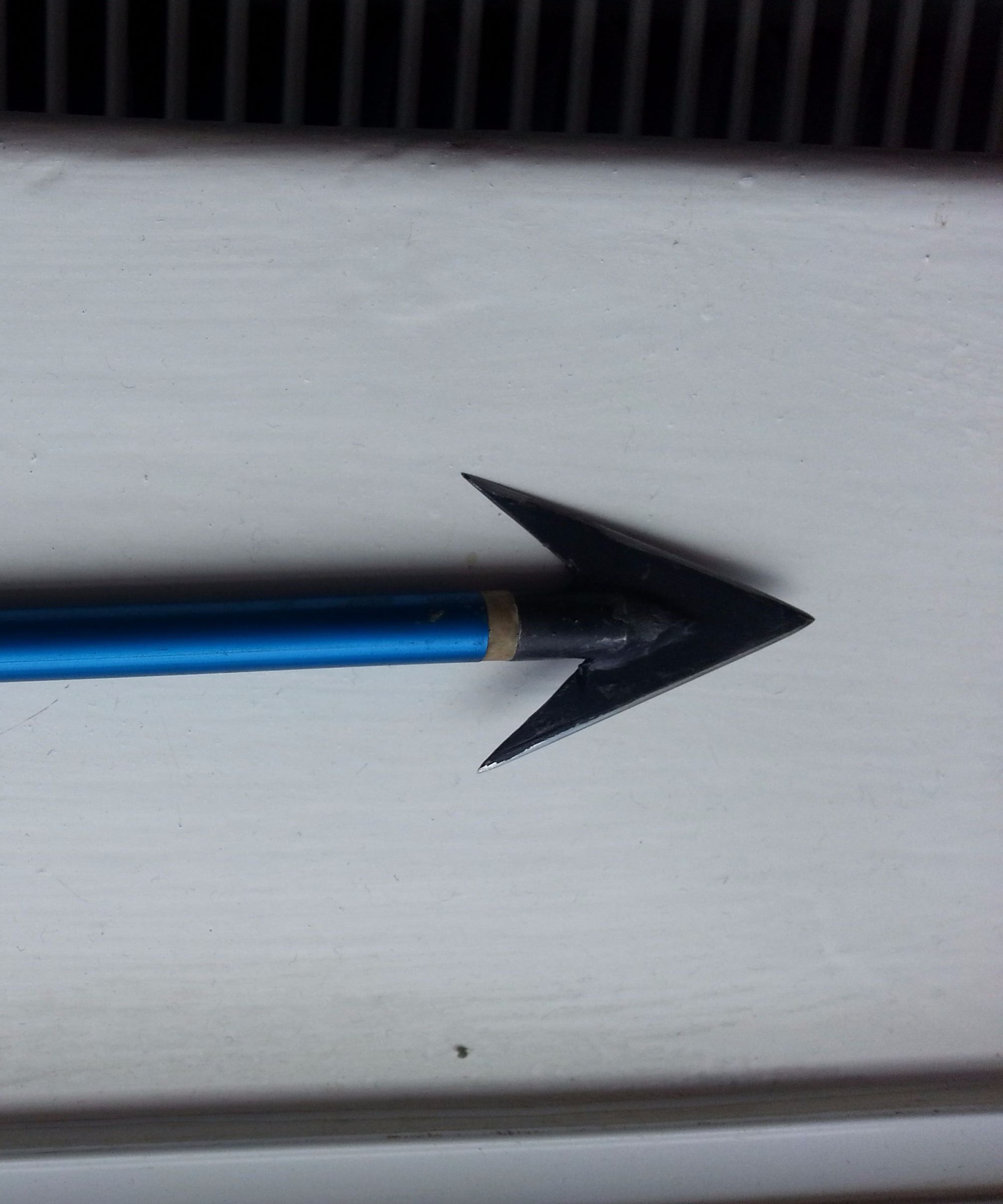 Broad Head Arrow From Spoon : 5 Steps (with Pictures) - Instructables