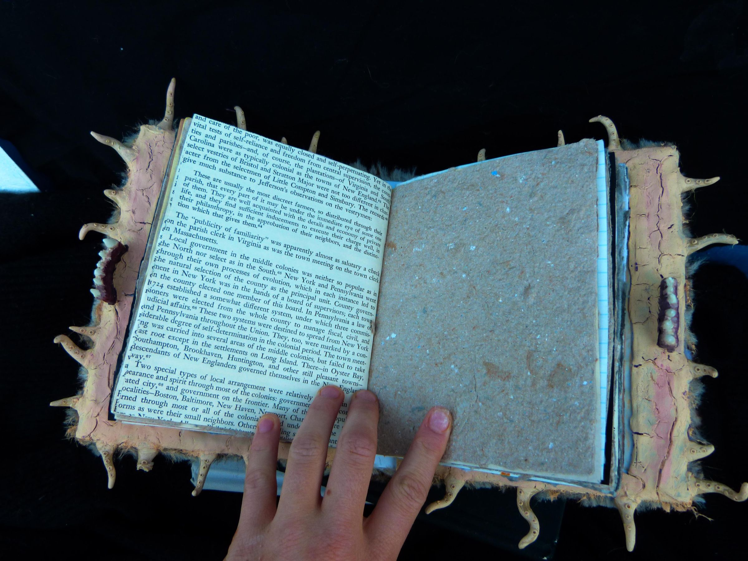 DIY Monster Book of Monsters Journal From Harry Potter : 8 Steps (with ...