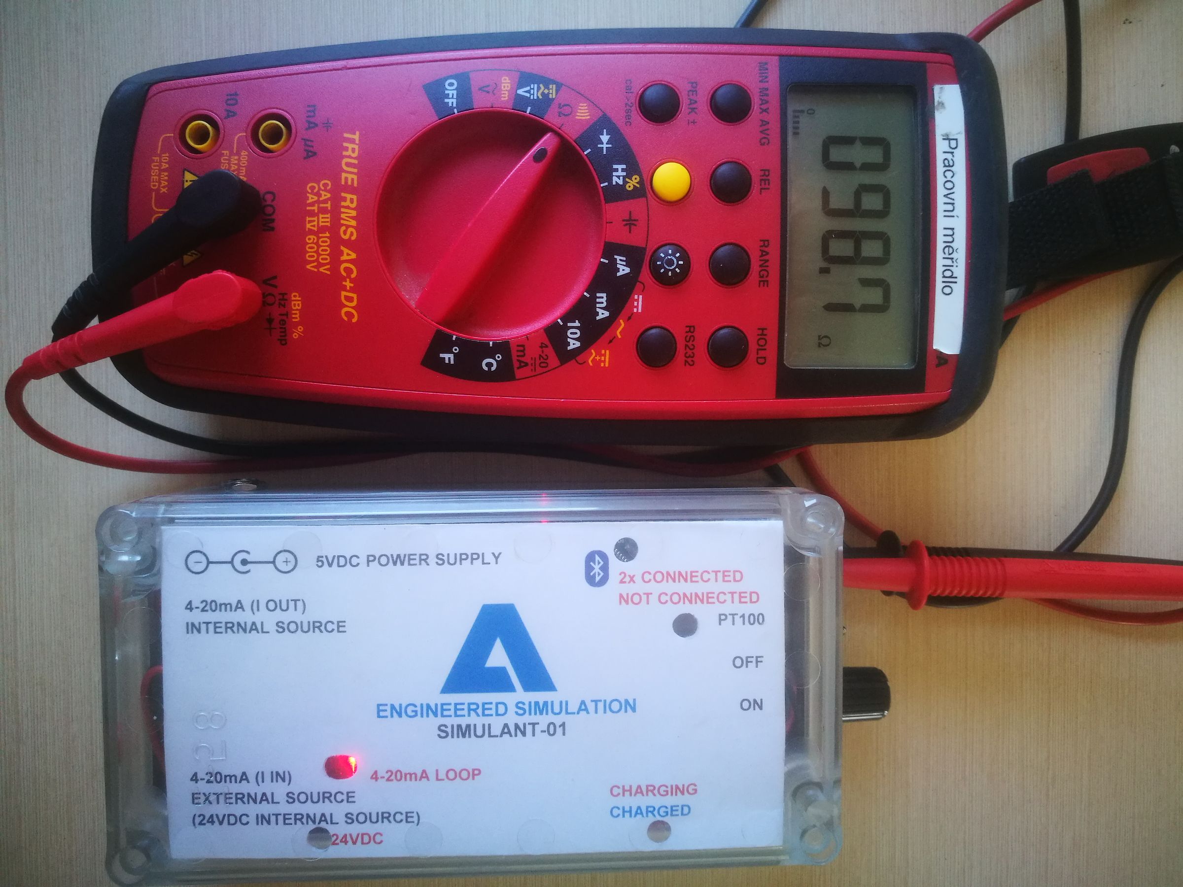 SIMULANT - Remotely Controlled Multi Purpose Simulator 4-20mA, PT100 ...