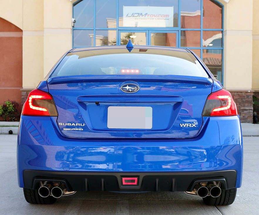 IJDMTOY Subaru WRX LED Rear Fog Light Installation : 10 Steps ...
