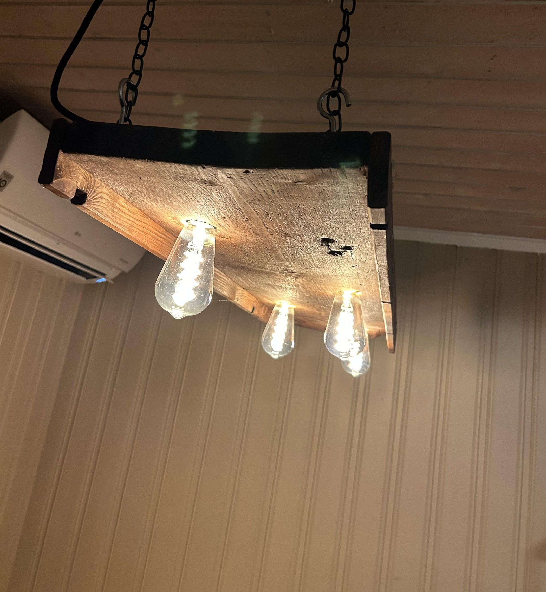 Homemade Hanging Light With Edison Bulbs : 4 Steps - Instructables