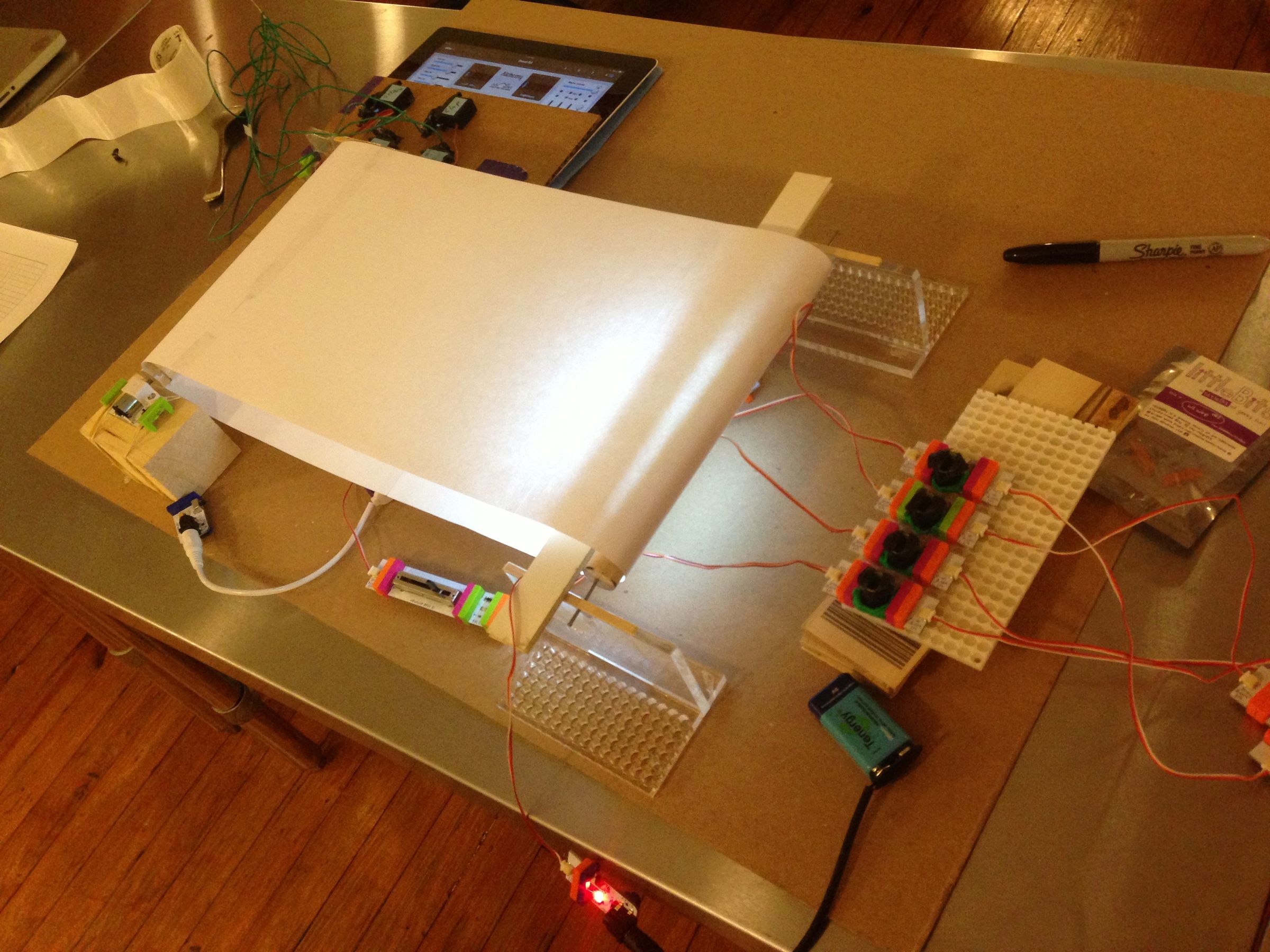 Robotic Music Player and Sequencer With LittleBits AKA Fruityloops IRL ...