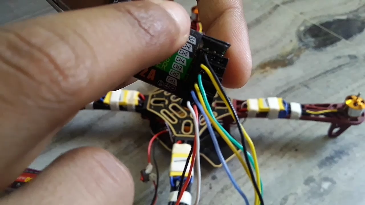 DIY Build QUADCOPTER || Drone || Cc3d || Flight Controller Board (fcb ...