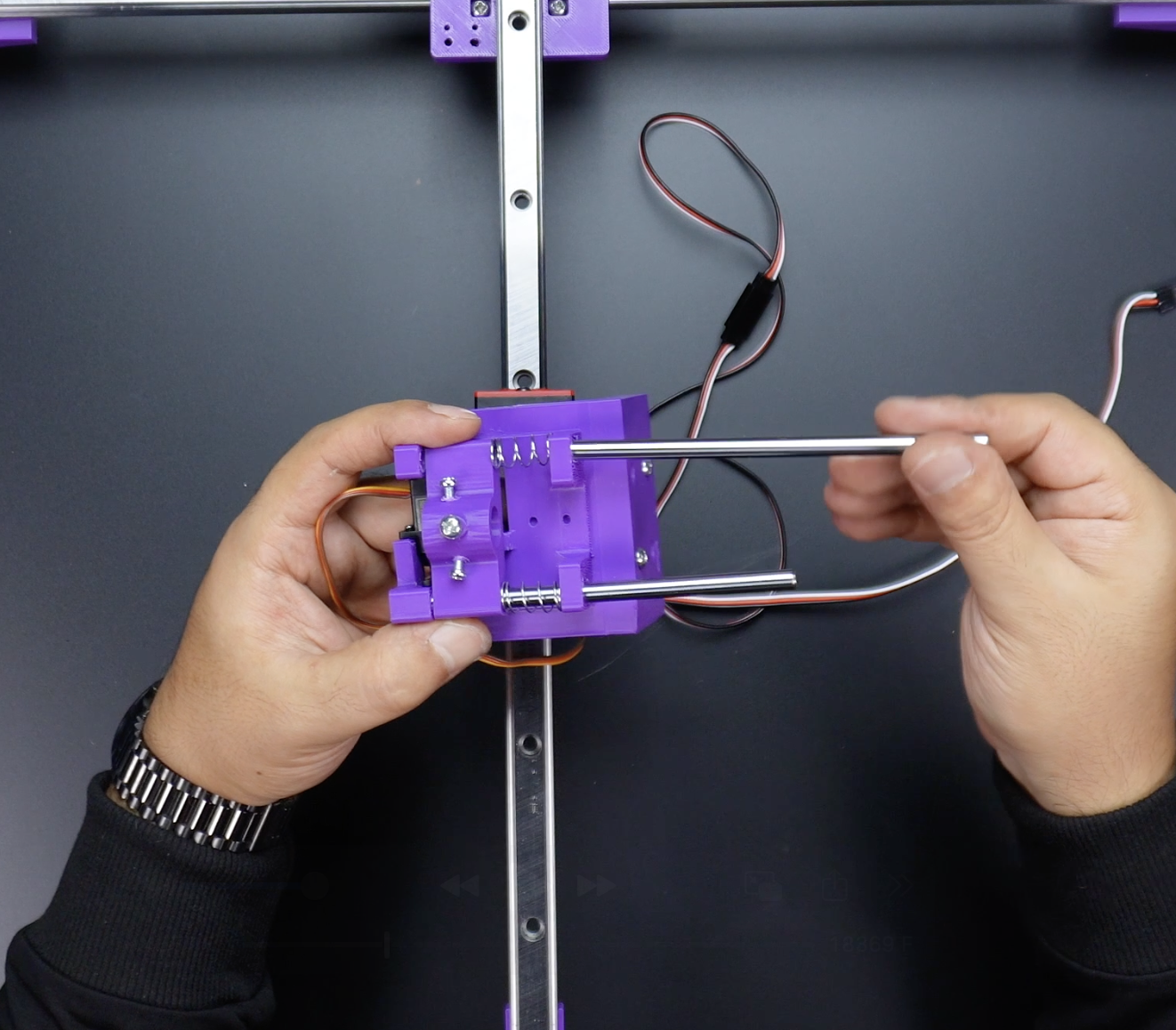 Build a Simple 3D Printed CNC Plotter Machine : 8 Steps (with Pictures ...