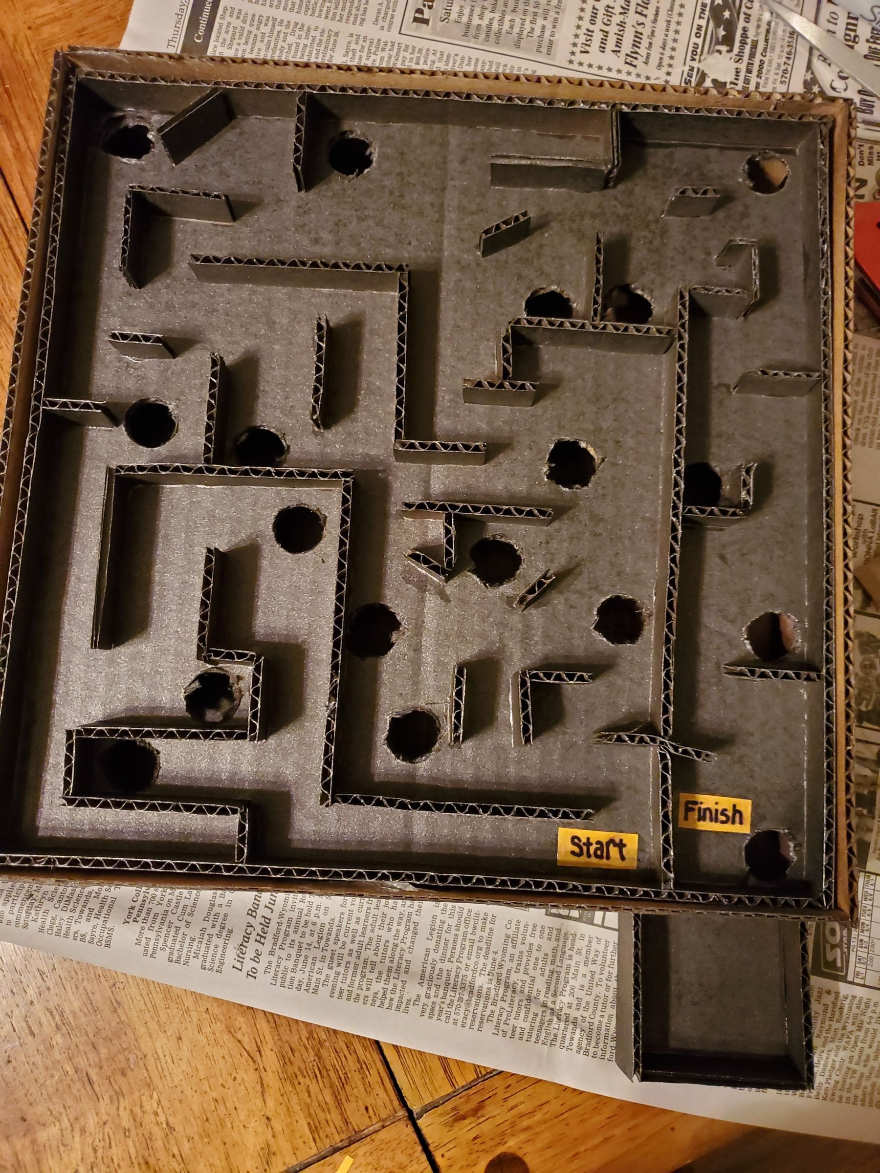 Easy Hand Marble Maze : 14 Steps (with Pictures) - Instructables